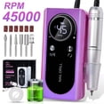 WOOQQI New 45000RPM Professional Electric Nail Drill Machine ...