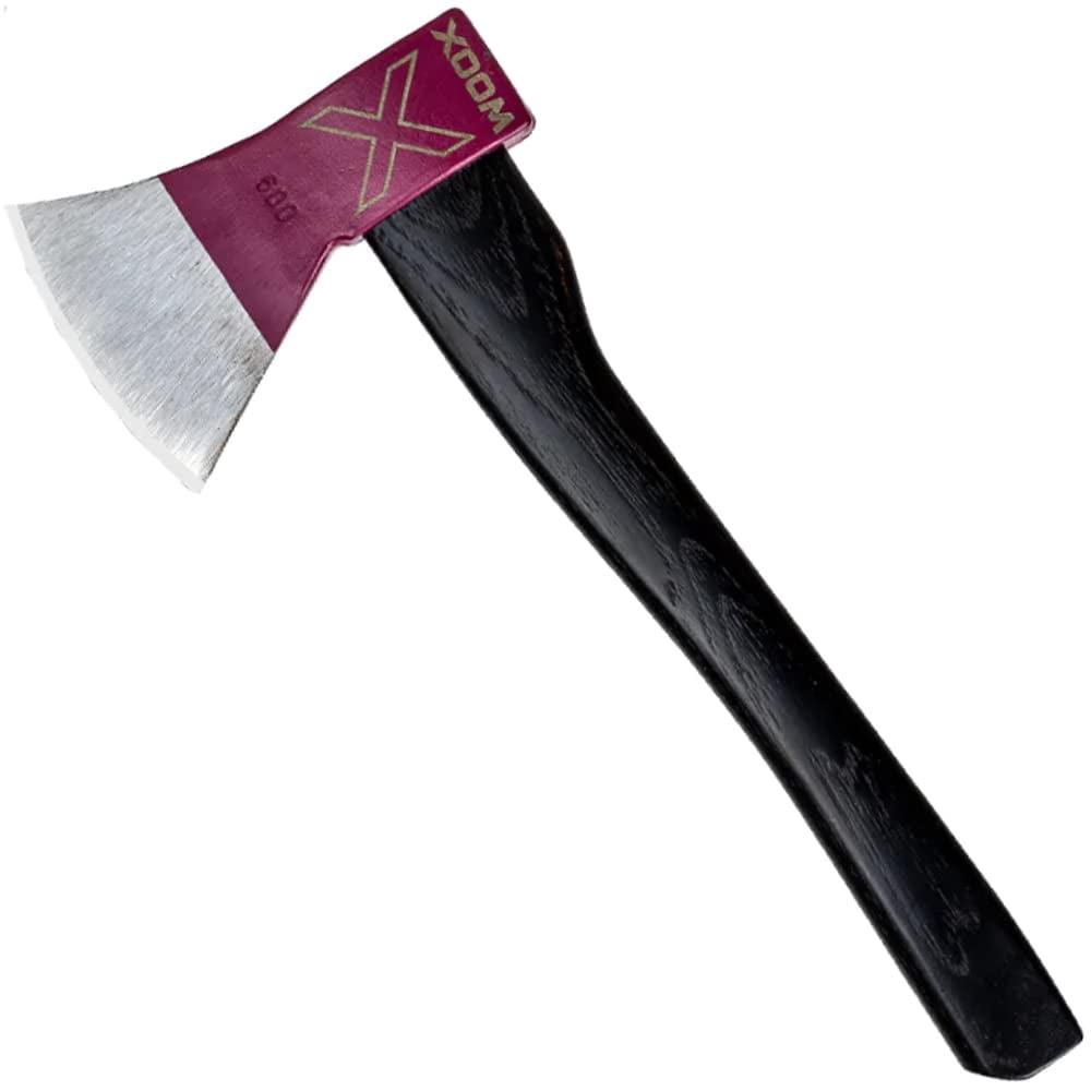 WOOX Thunderbird Throwing Axe, 4in, Tempered Carbon Steel, Purple ...