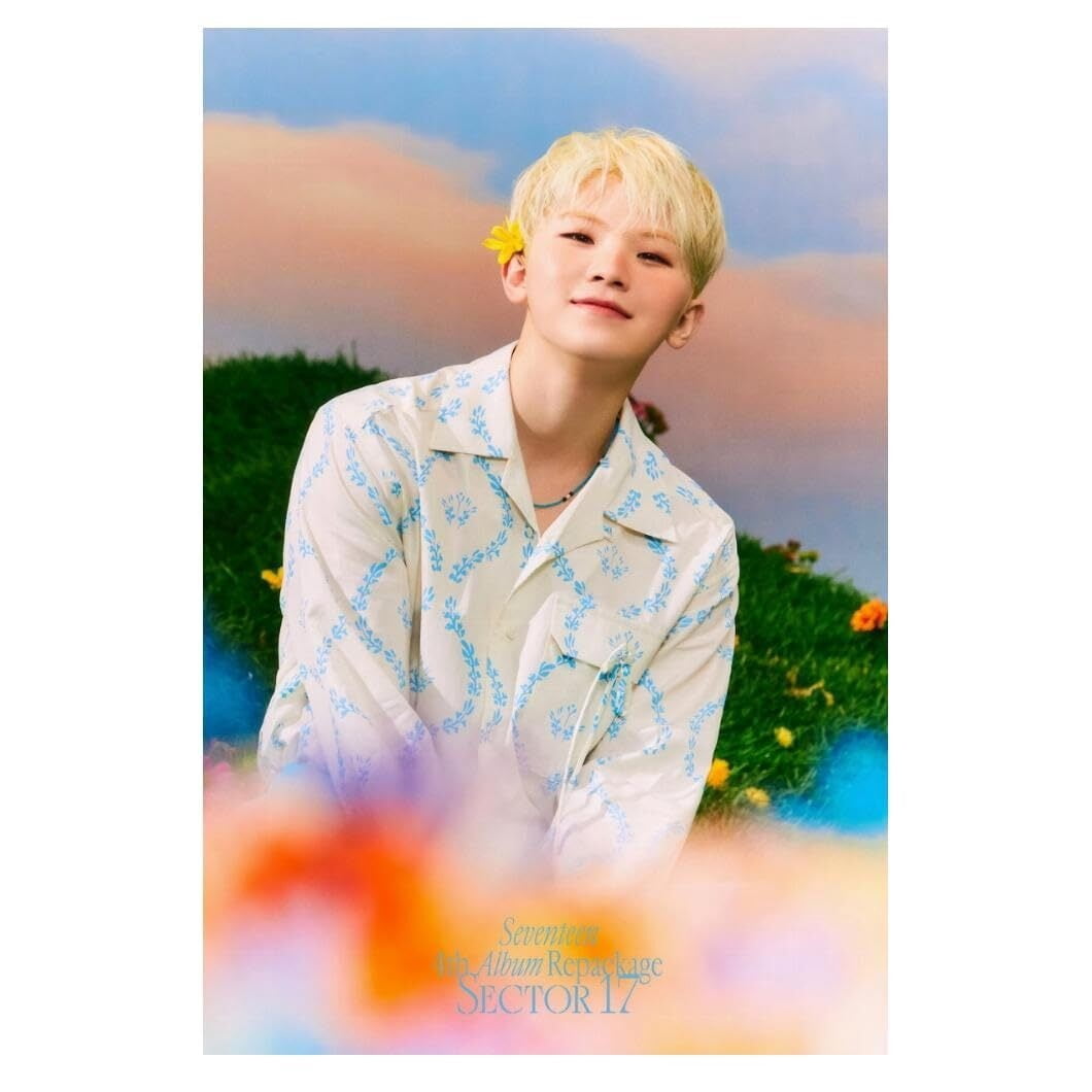 WOOZI Seventeen SECTOR 17 Concept Photo Music Poster KPop Home Decor ...