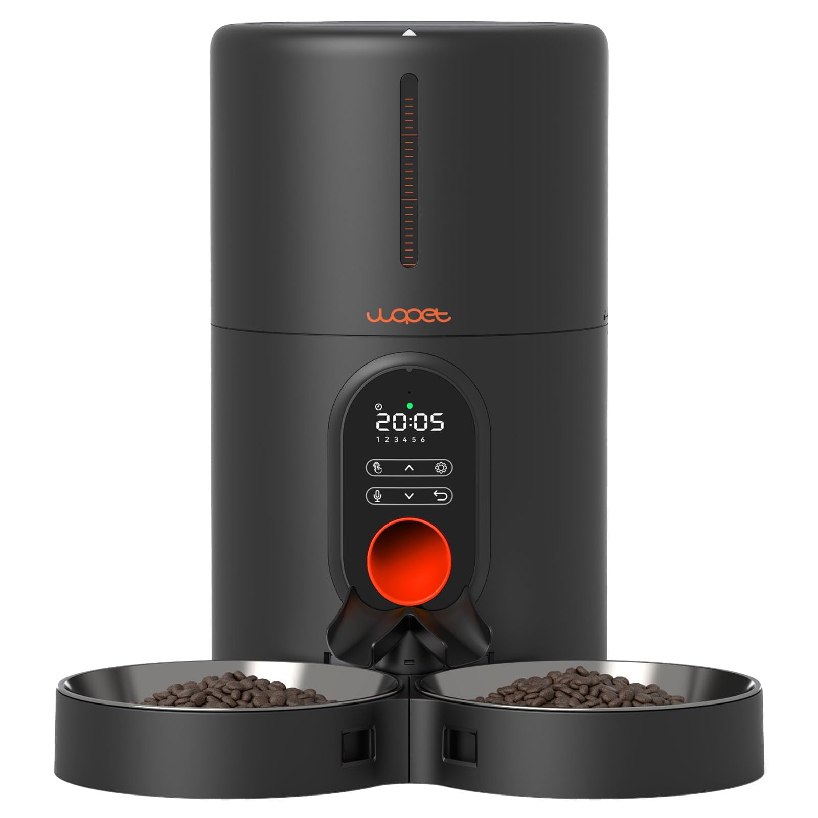 WOPET Automatic Cat Feeders IRF13 2 Cats - Timed Cat Feeder with ...