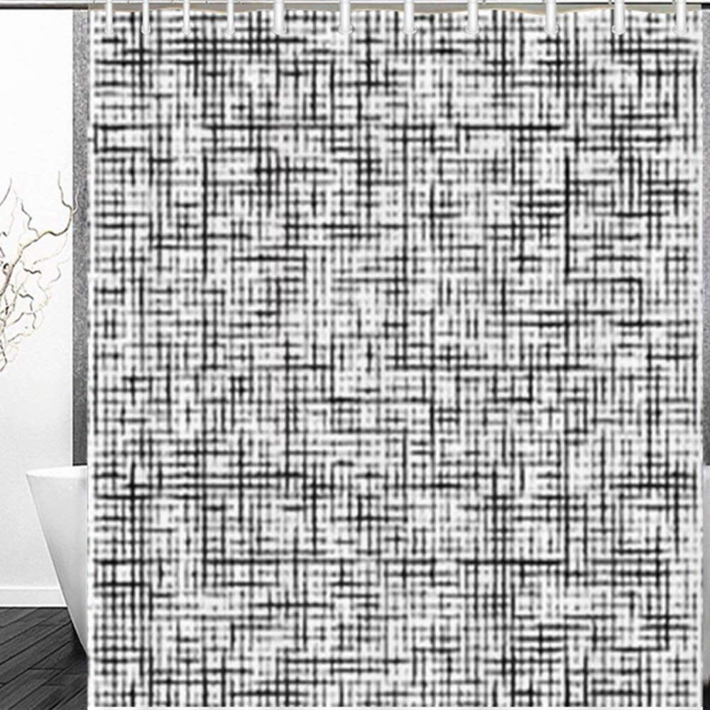 WOPOP Grunge Overlay Texture Your Textures Grid Vintage Shower Curtain ...