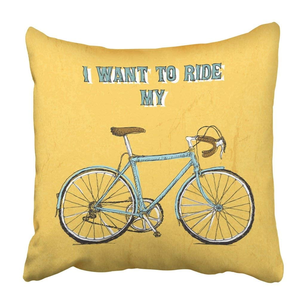 WOPOP Hipster Vintage Bycicle Hand Drawn Bicycle Bike Biking Board ...