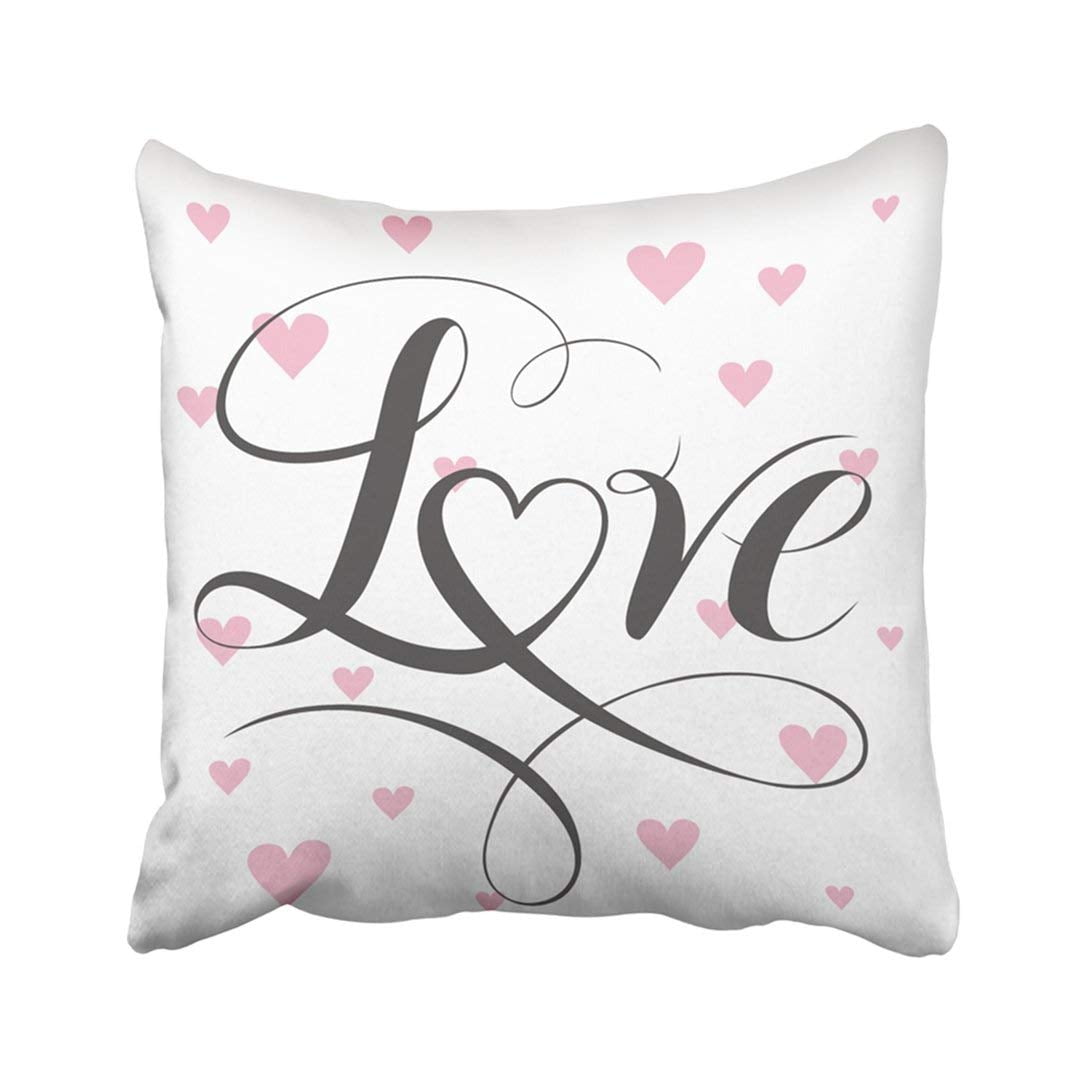 WOPOP Sign Love Text With Heart Calligraphic Lettering Silhouette ...