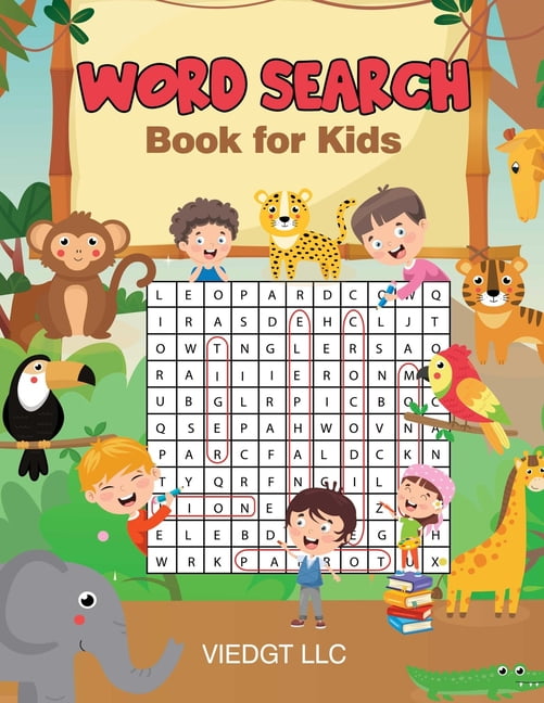WORD SEARCH Book for kids: Over 100 fun and educational word search ...