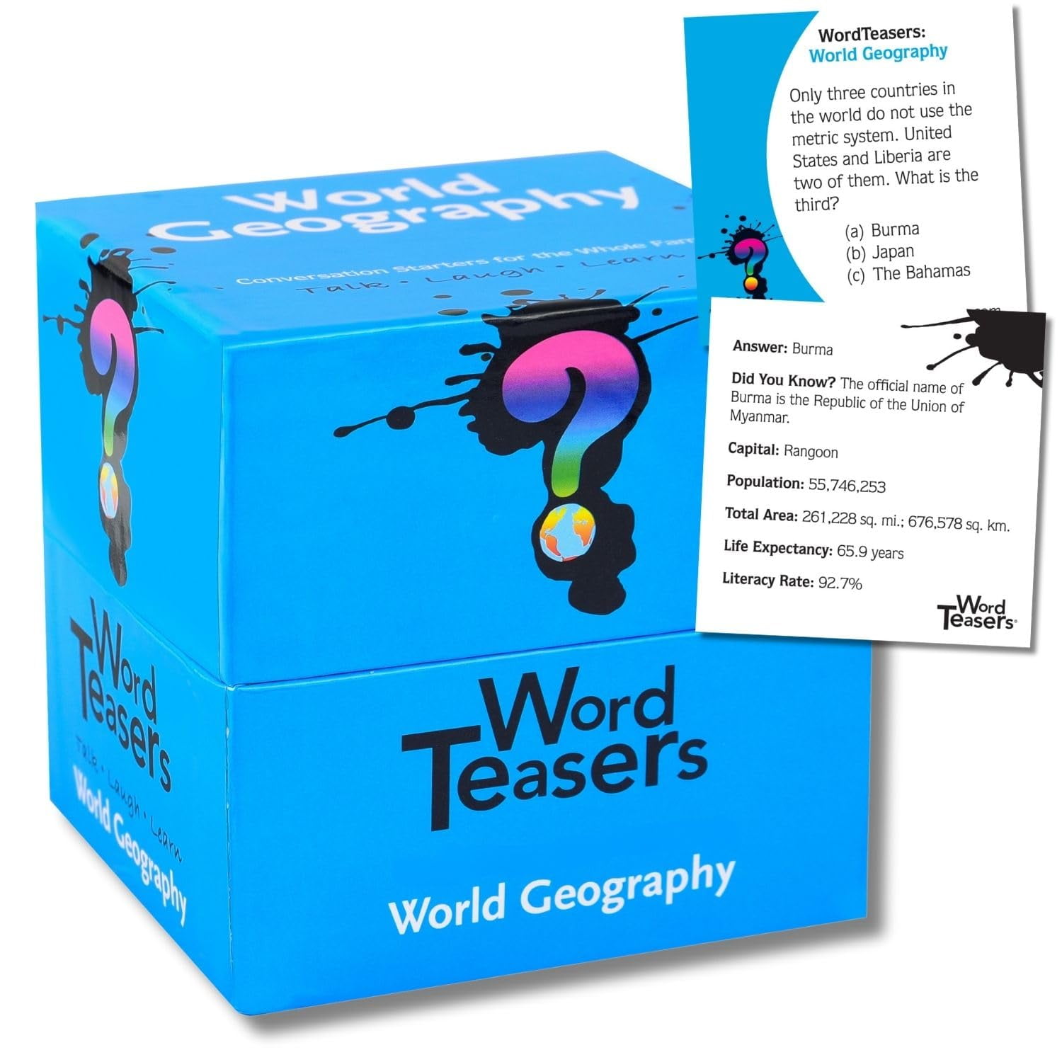 ? WORD TEASERS World MMF7 Geography - Geography Game for All Ages - Fun ...