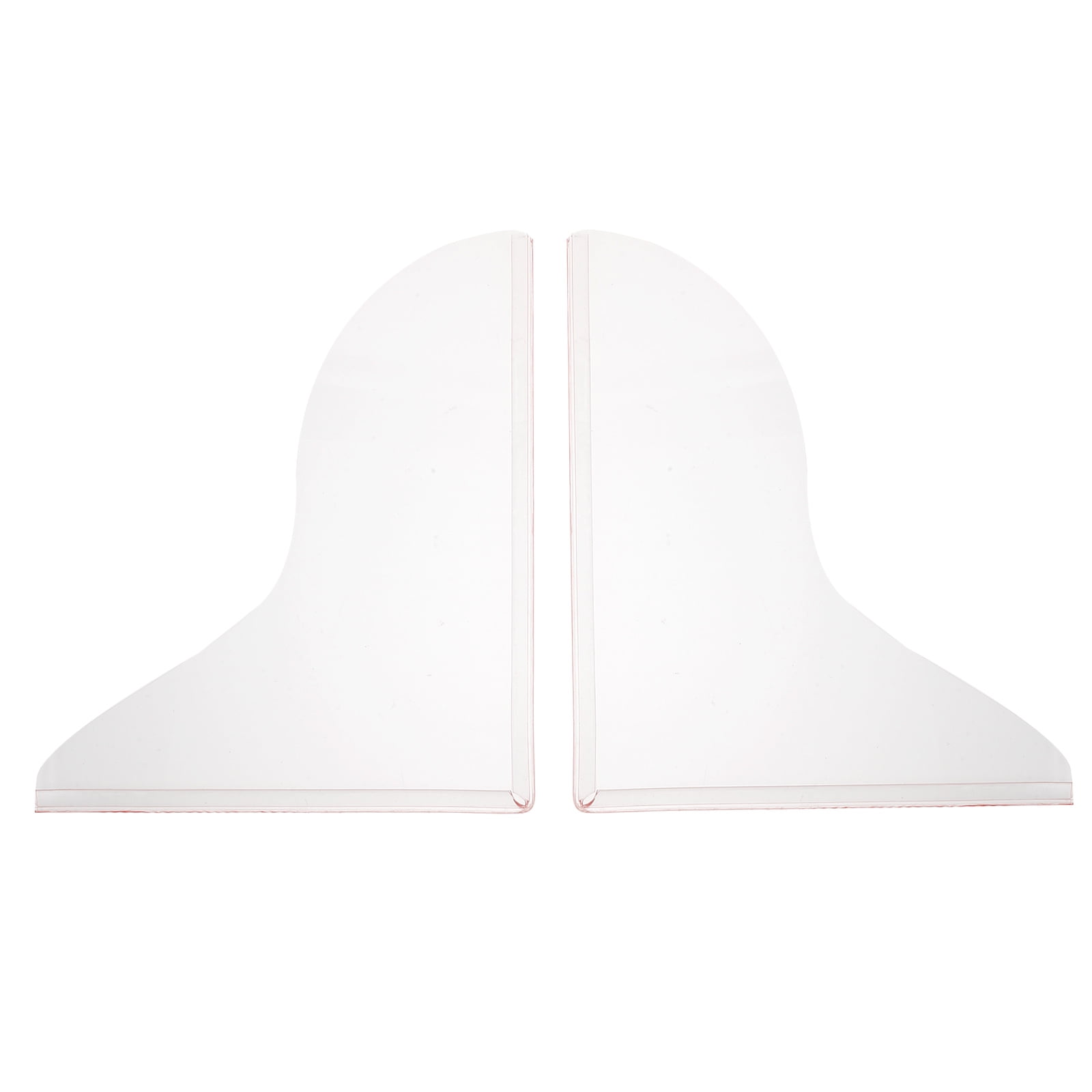 1 Pair Large Shower Splash Guards for Bathtub Acrylic Plate Keeps Water ...