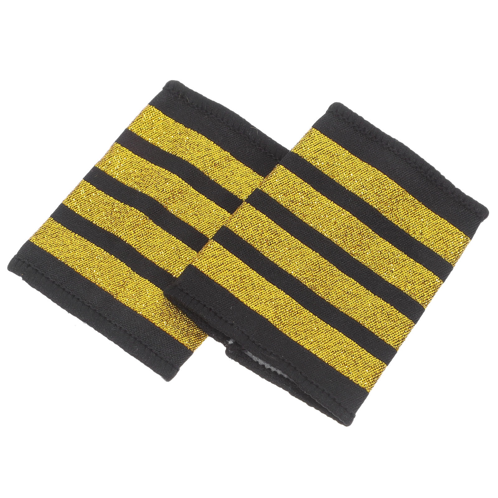 WORGEOUS 1 Pair Captain Epaulettes Shoulder Epaulette Pilot Uniform ...