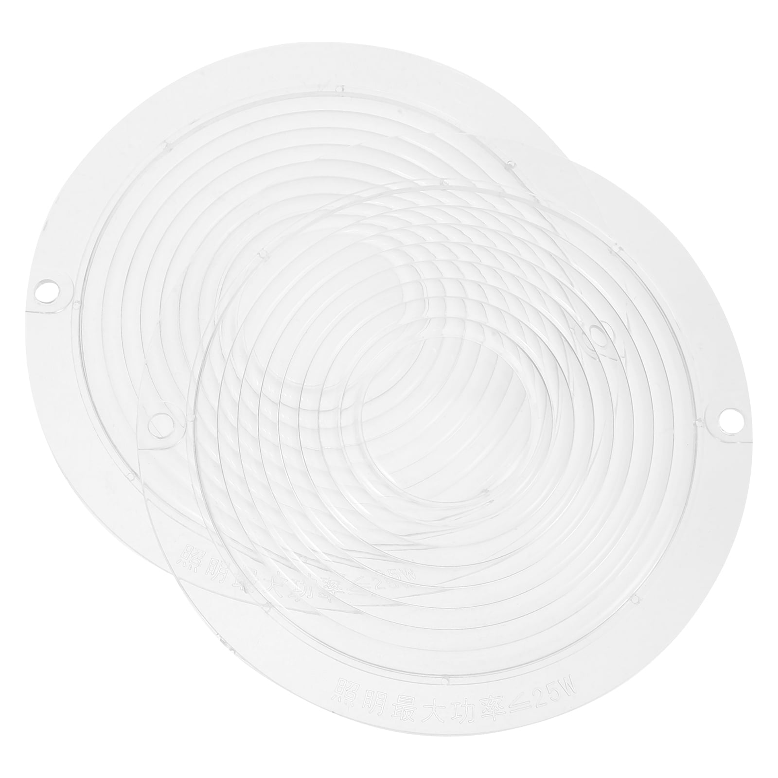 1 Pair Clear Light Lens Cover for Range Hood Transparent Shade for ...