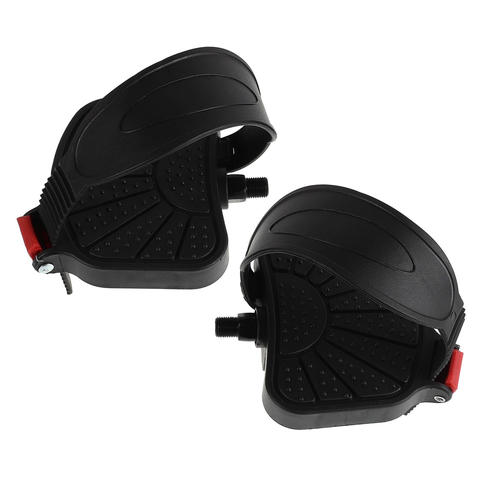 WORGEOUS 1 Pair Exercise Bike Pedals With Adjustable Straps For Indoor ...