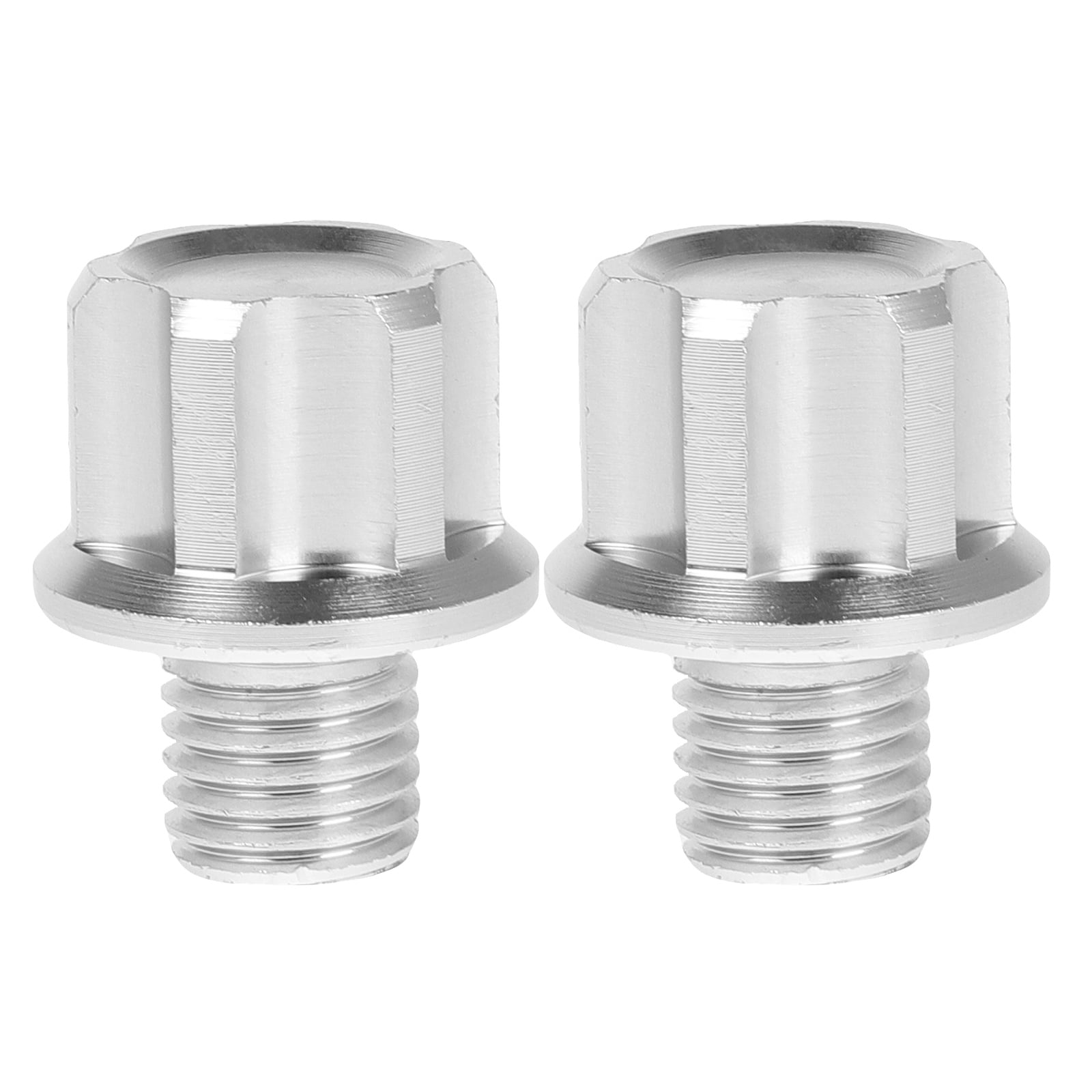 WORGEOUS 1 Pair Motorcycle Rearview Mirror Holder Screws Reverse Mount ...