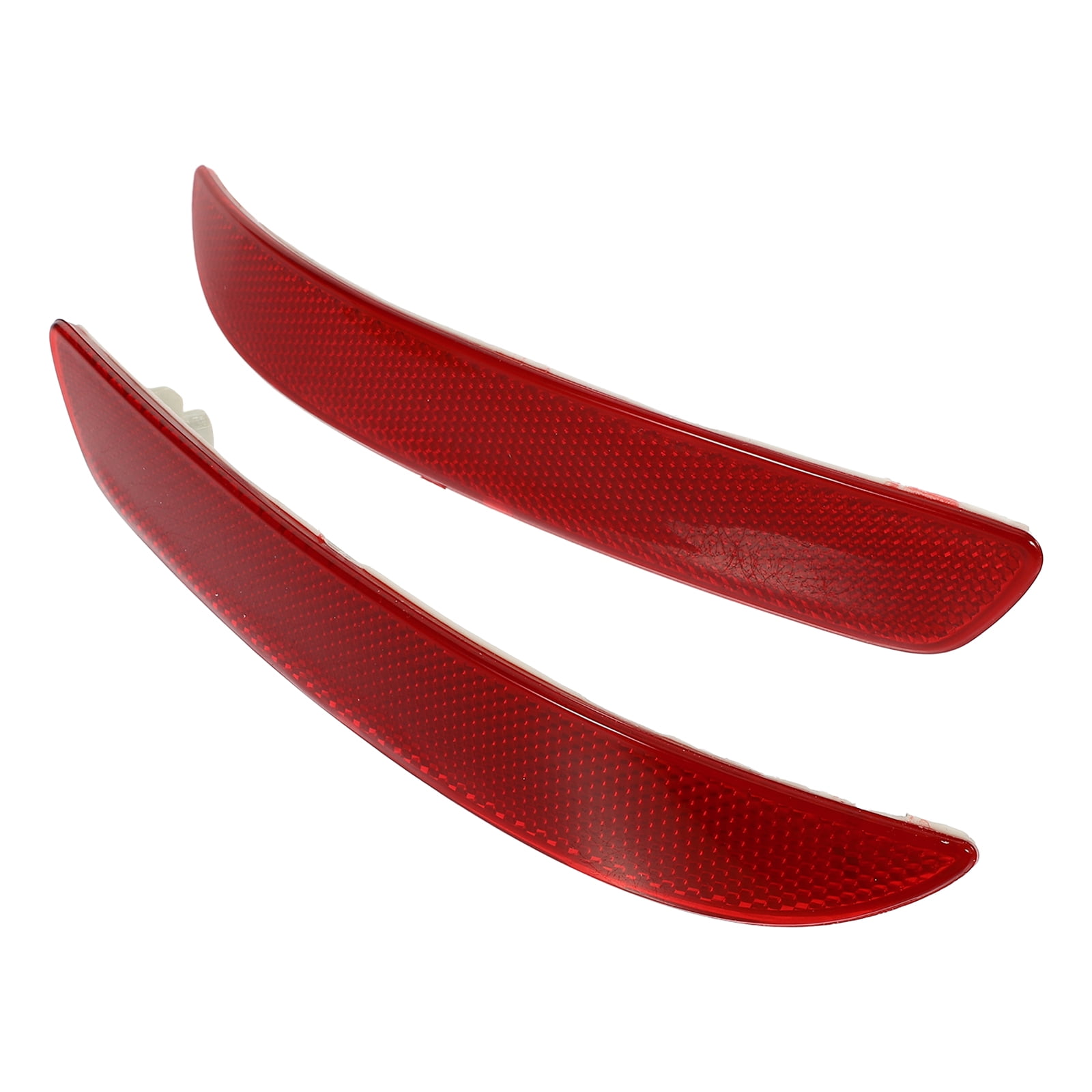 WORGEOUS 1 Pair Rear Bumper Reflector Lights Replacement Rear Bumper ...