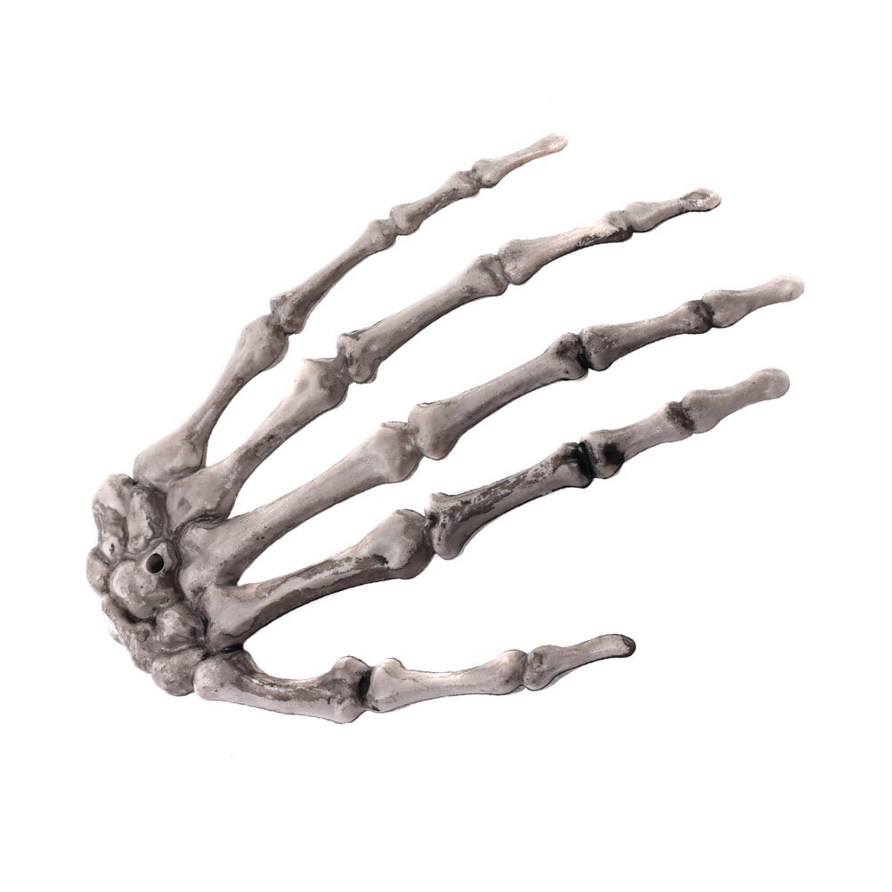 WORGEOUS 1 Pair Skeleton Hand Bone Scary Skeleton Decorations Plastic ...