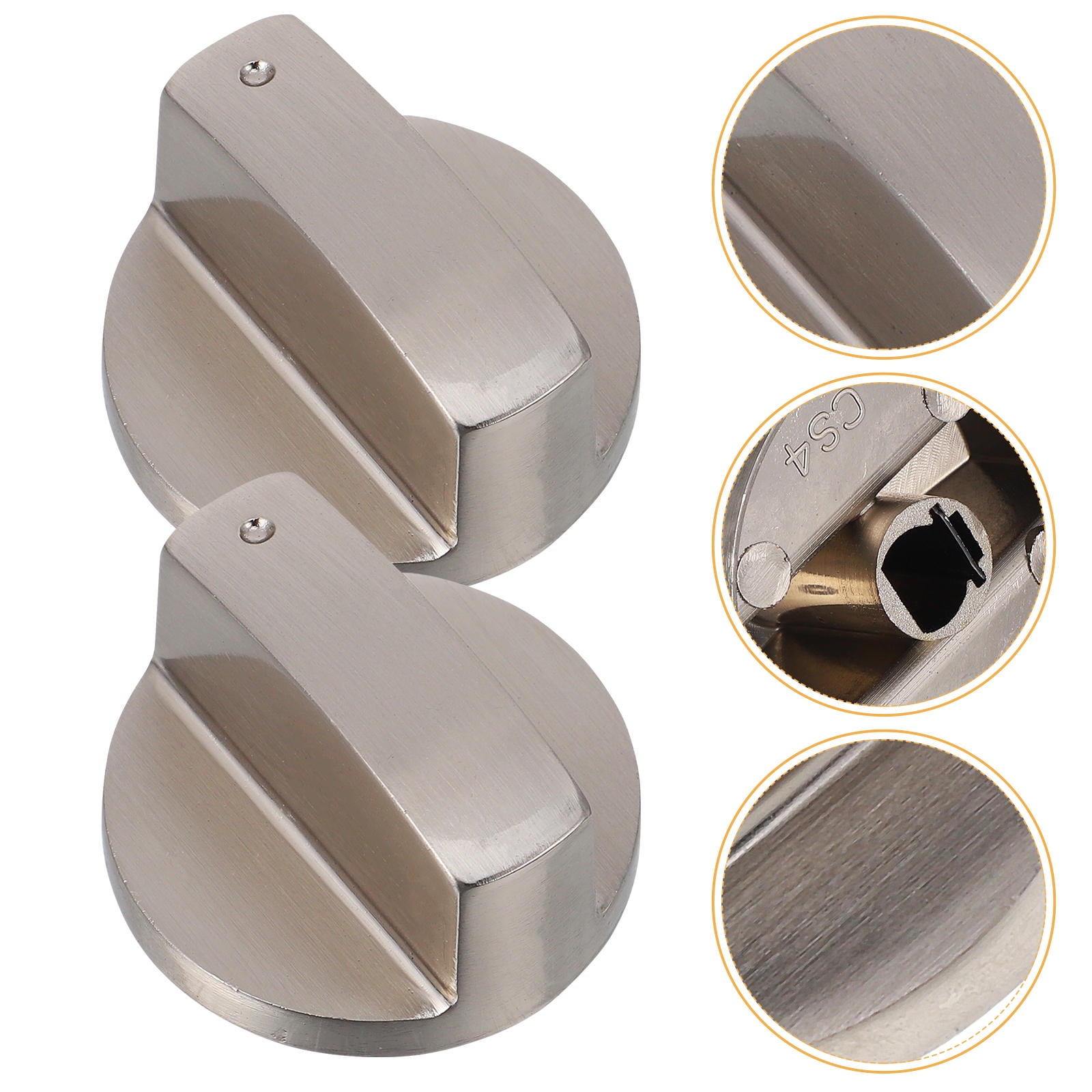 WORGEOUS 1 Pair Universal Stove Knob for Home and Commercial Kitchen ...