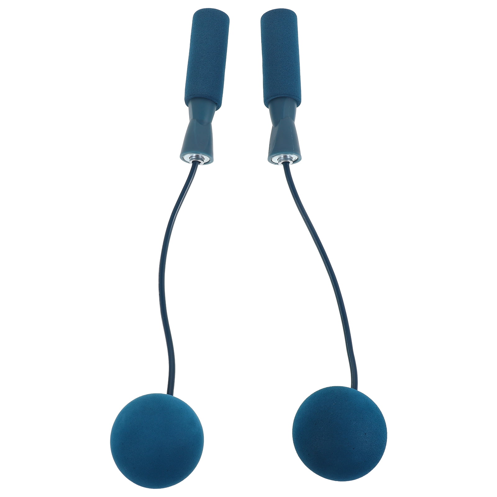 WORGEOUS 1 Pair Weighted Cordless Jump Rope For Fitness Ropeless ...