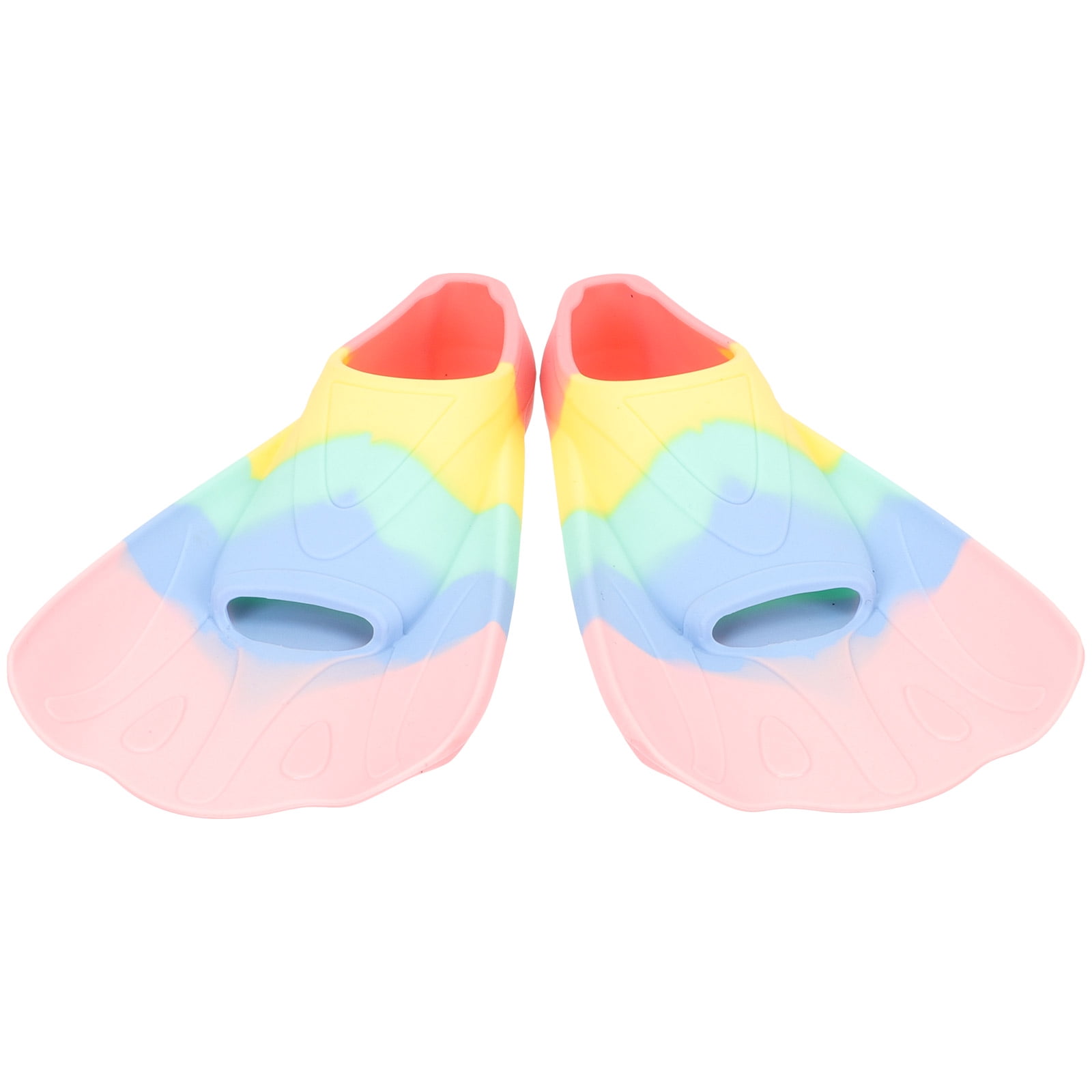 WORGEOUS 1 Pair of Kids Swim Training Fins Swimming Use Flippers ...