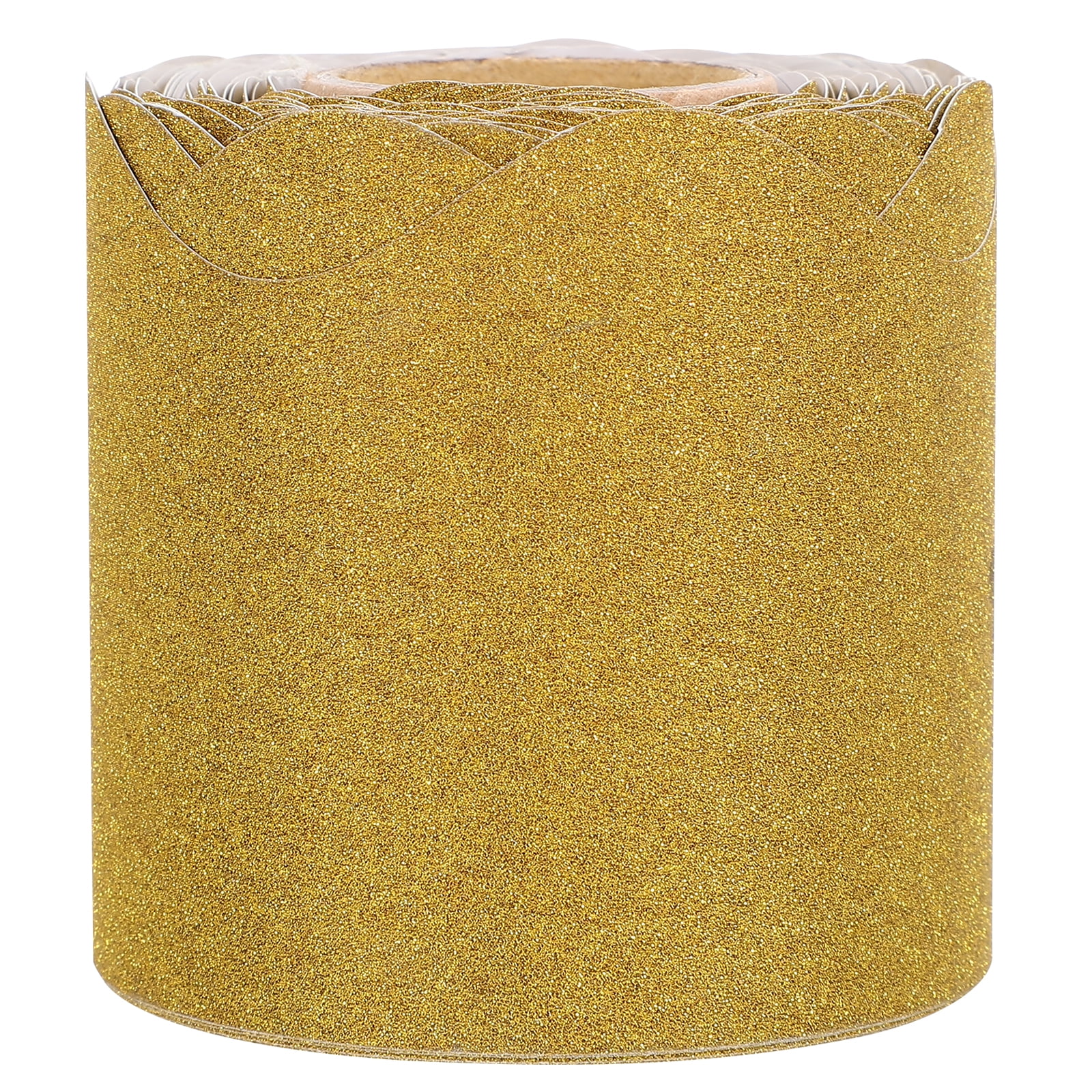 WORGEOUS 1 Roll of Pure Color Bulletin Board Border Wave Border Paper ...