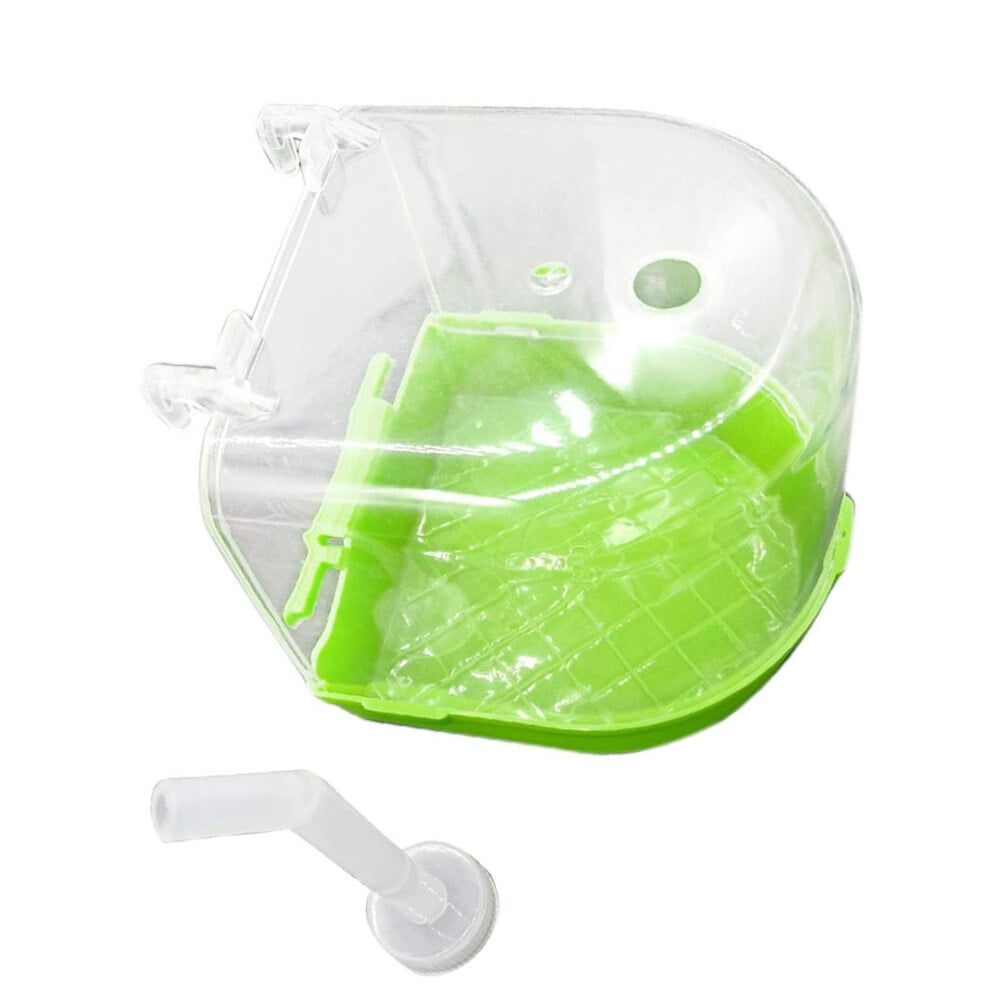 WORGEOUS 1 Set Bird Cage Outside Hanging Bathing Box Pet Small Bird ...