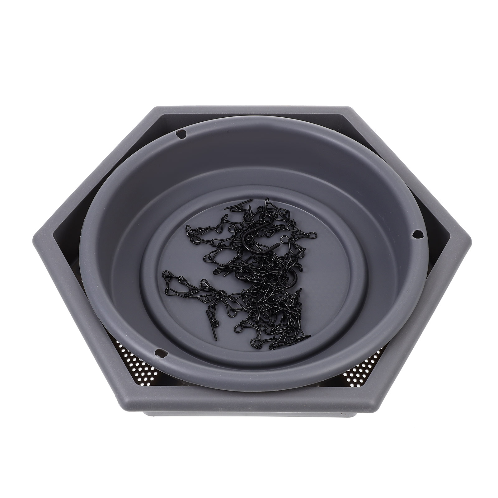 WORGEOUS 1 Set Birds Food Feeders Birds Food Containers Birds Drinking ...