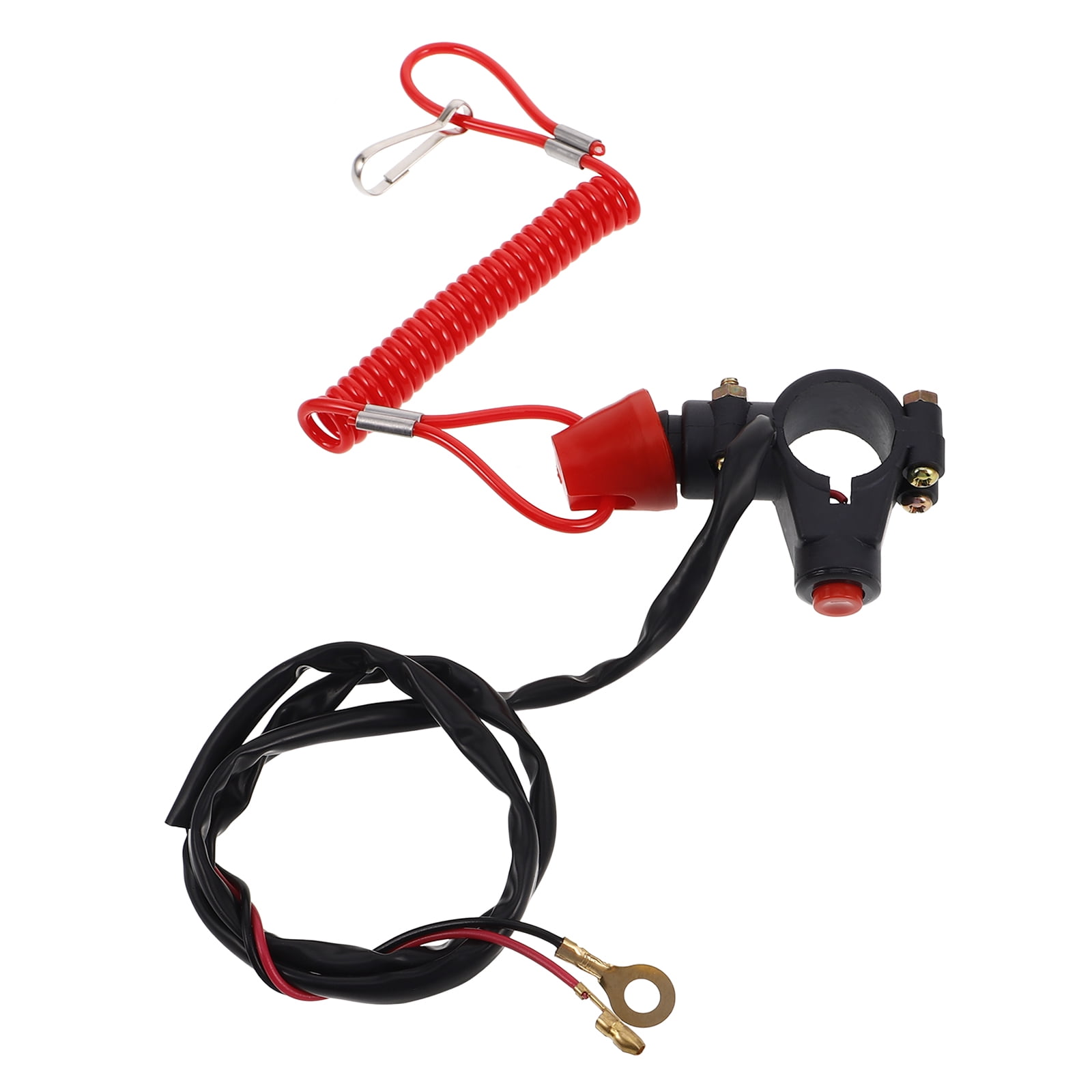 WORGEOUS 1 Set Boat Motor Emergency Stop Switch Engine Kill Switch ...