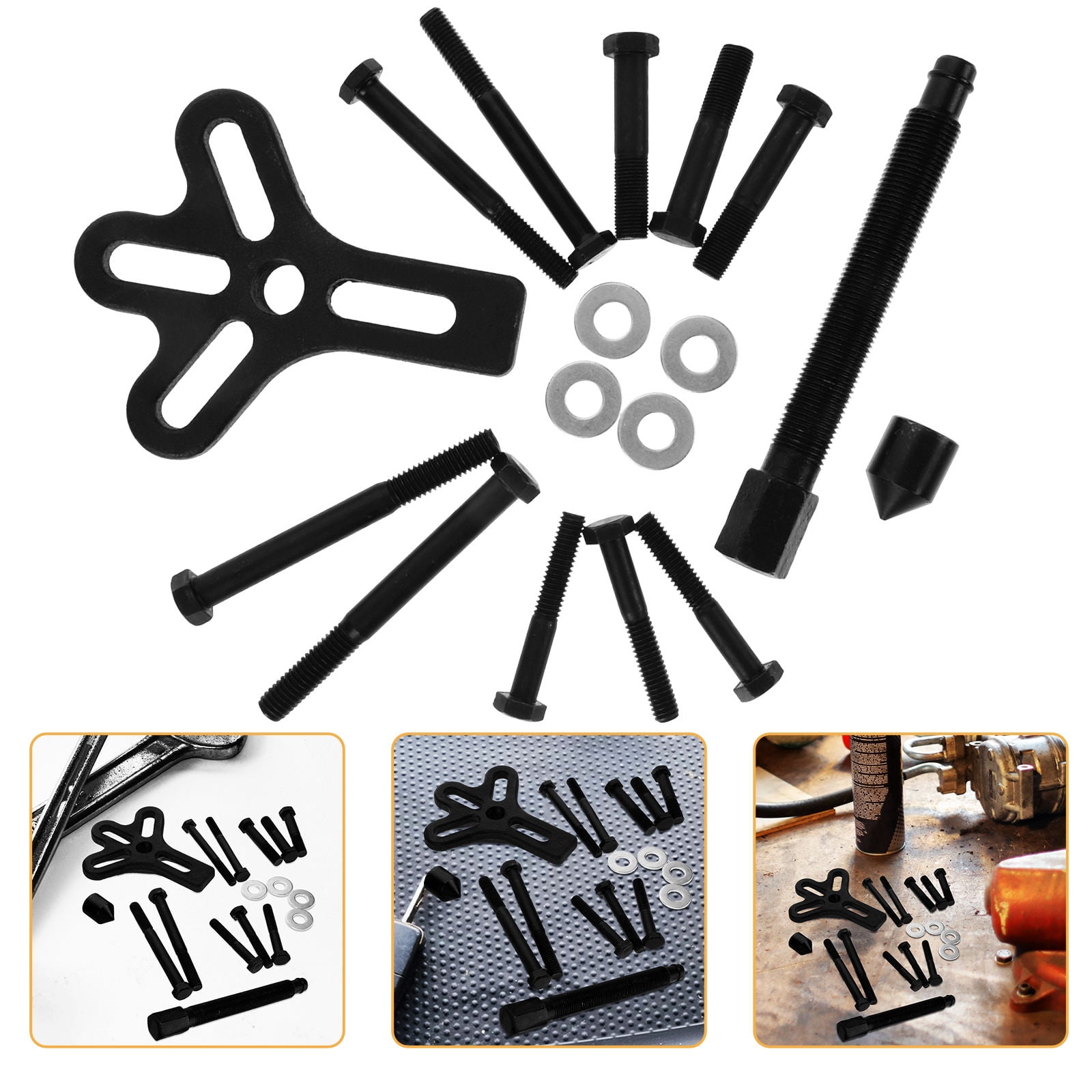 WORGEOUS 1 Set Car Steering Wheel Disassembly Puller Crankshaft Pulley ...