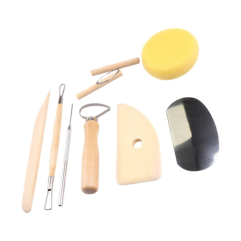 WORGEOUS 1 Set Clay Carving Tool Pottery Model Tool Clay Scrap Kit ...