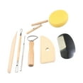 WORGEOUS 1 Set Clay Carving Tool Pottery Model Tool Clay Scrap Kit ...