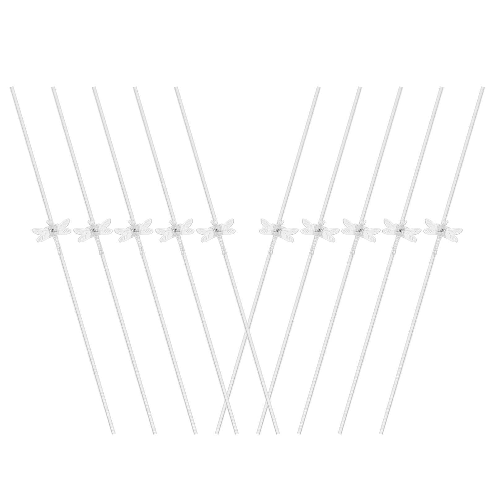 WORGEOUS 1 Set Clear Plant Stake Plastic Plant Stake Vine Climbing ...