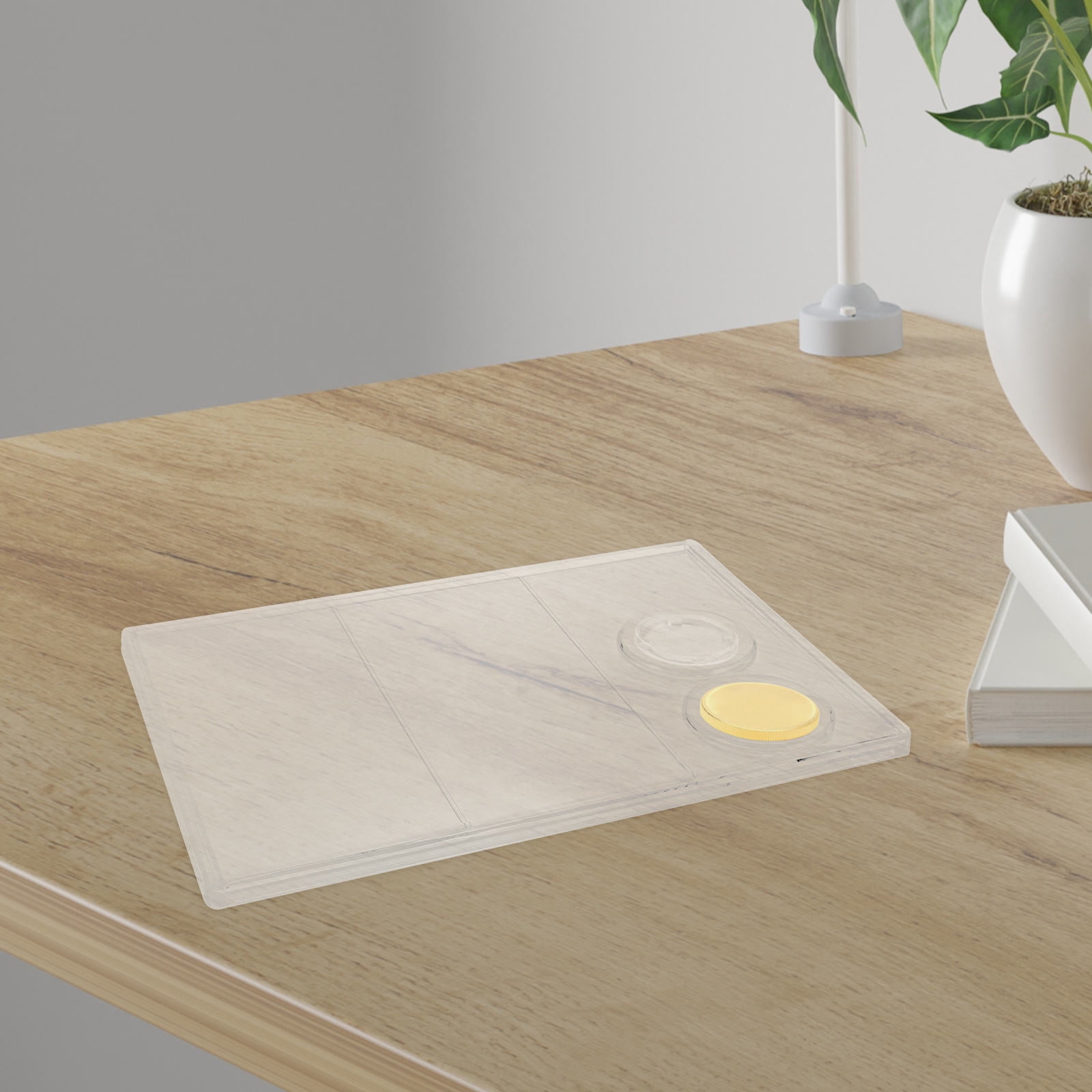 WORGEOUS 1 Set Coin Box Commemorative Coin Display Case Banknote Holder ...