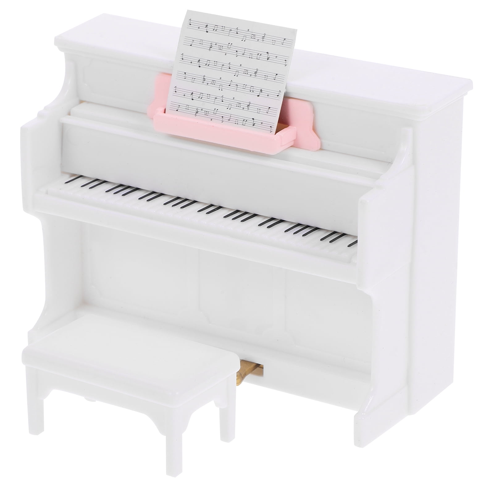 WORGEOUS 1 Set Doll House Piano Set Dollhouse Musical Instrument Doll ...