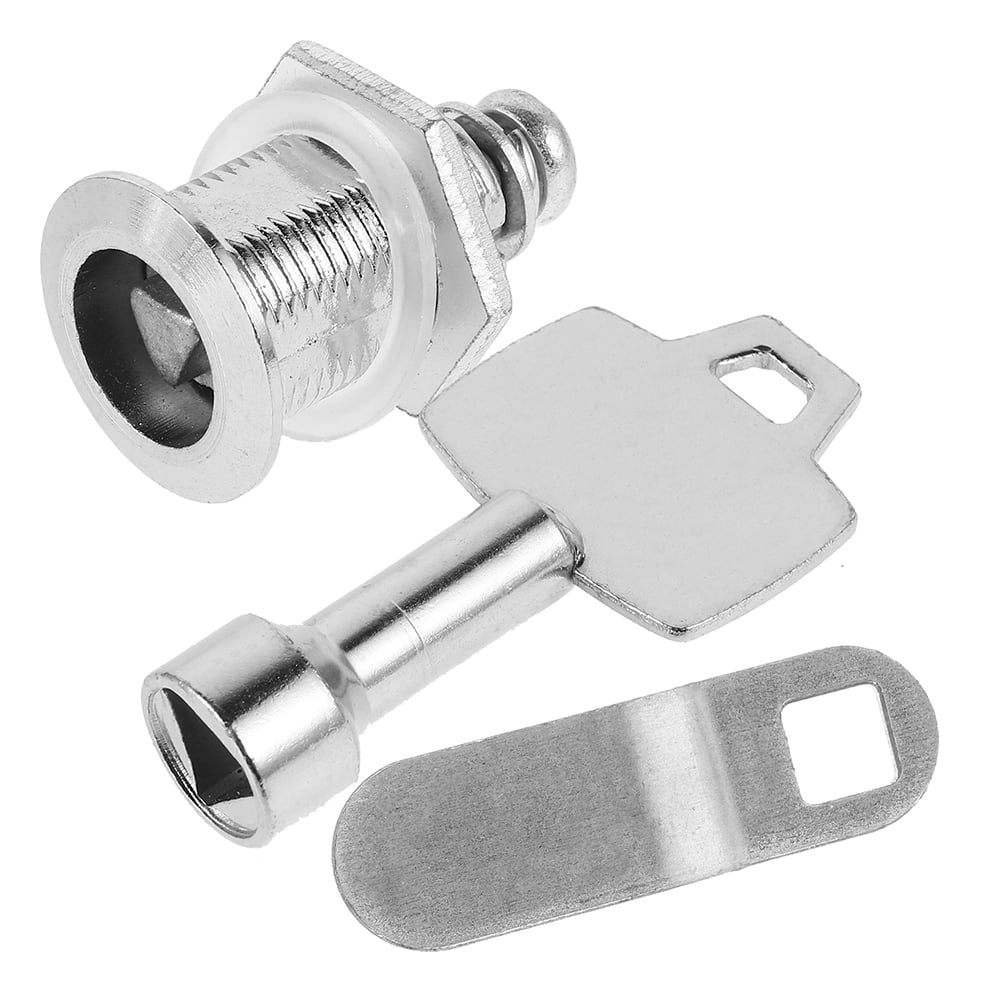 WORGEOUS 1 Set of Garbage Can Lid Lock Trashcan Triangle Lock Trash Bin ...