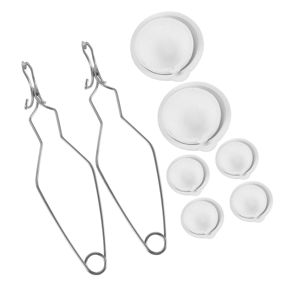 WORGEOUS 1 Set Gold Melting Kit Crucible Tong Melting Crucibles Bowl ...