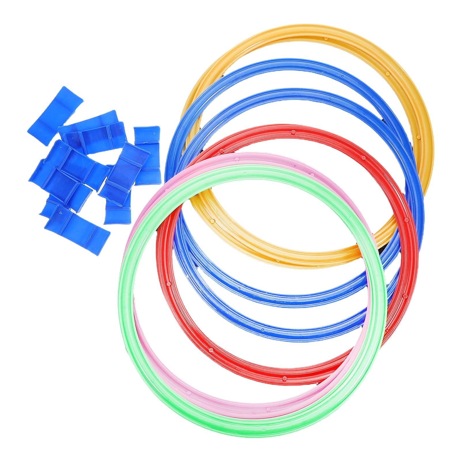 WORGEOUS 1 Set Hopscotch Hoops Hopscotch Games Set with Connectors for ...