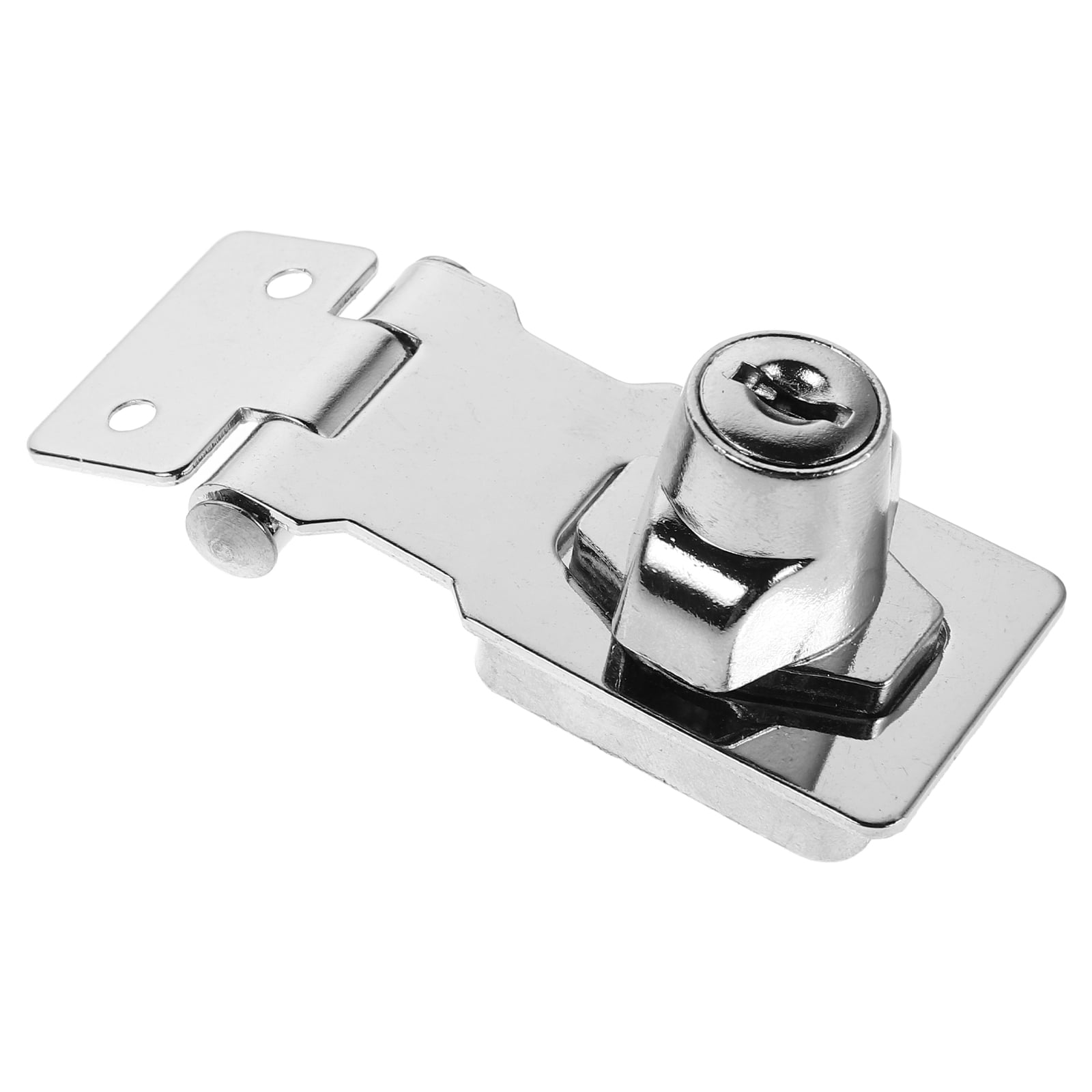 Worgeous 1 Set Metal Twist Knob Locking Hasp With Key Keyed Hasp Lock ...