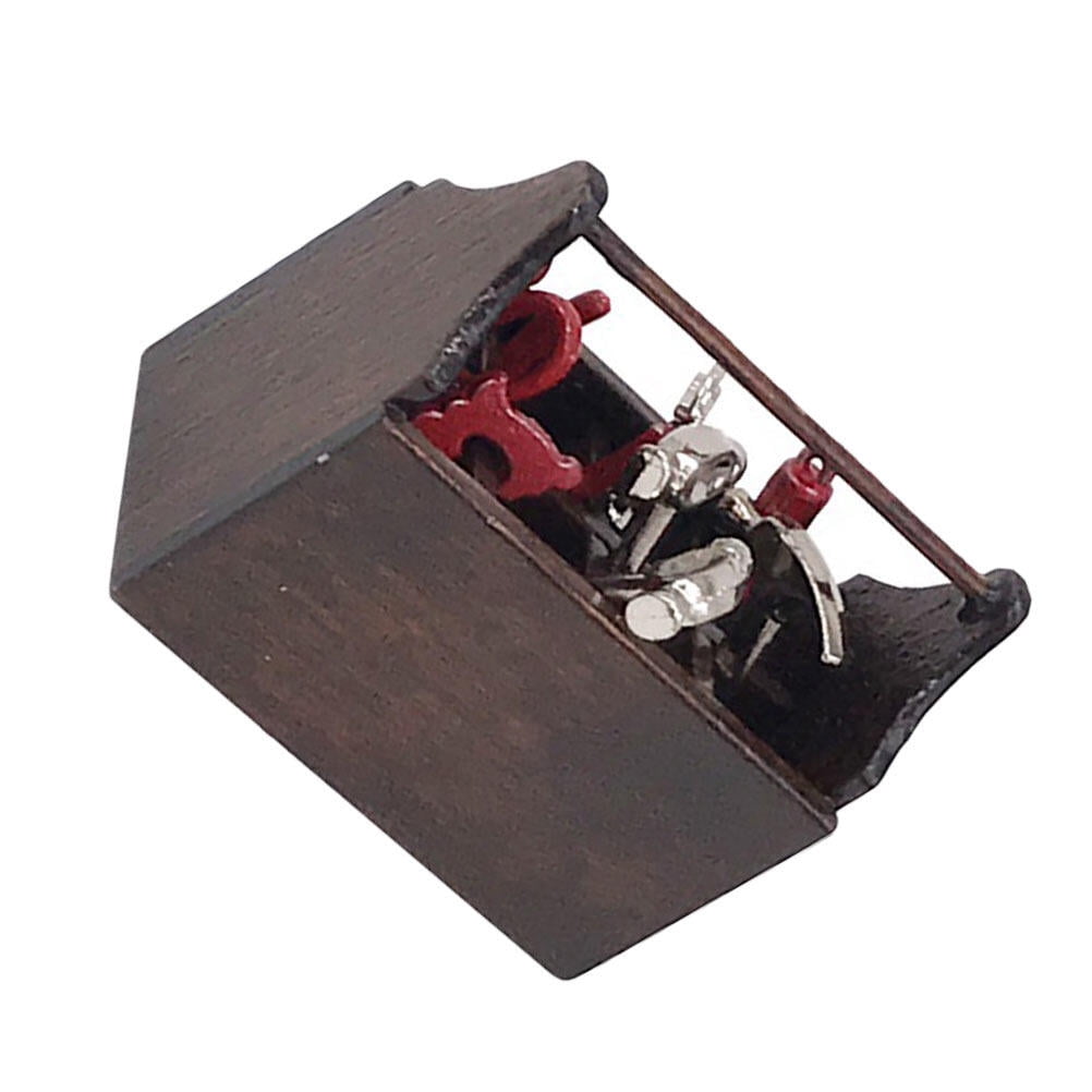 WORGEOUS 1 Set Mini Repaired Tools and Box Miniature Tools Mini Outdoor ...