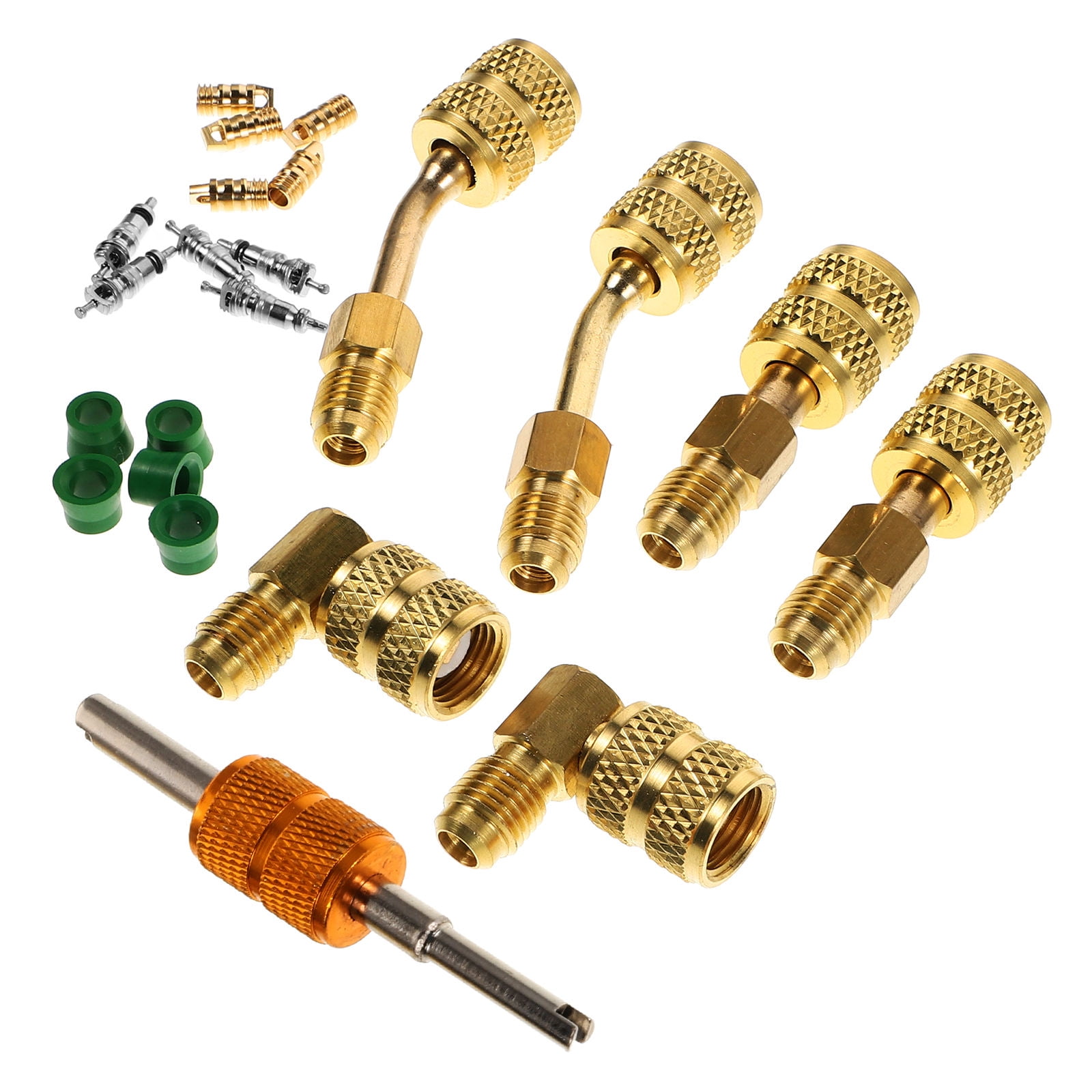 WORGEOUS 1 Set Mini Split Adapter Kit Hvac Tools Set R410 Conversion ...