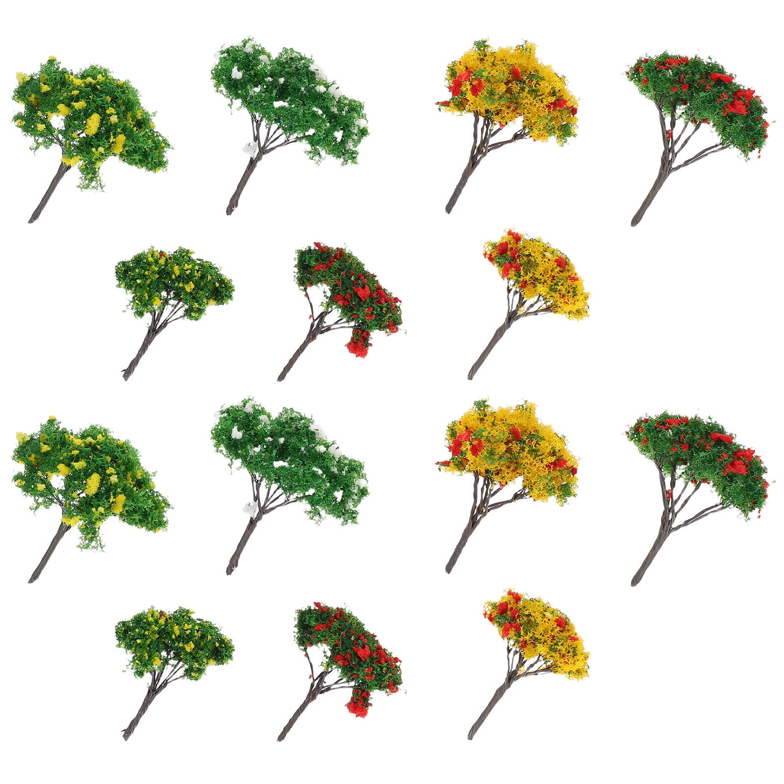 WORGEOUS 1 Set Model Trees Mixed Miniature Trees Plants Model Tree ...