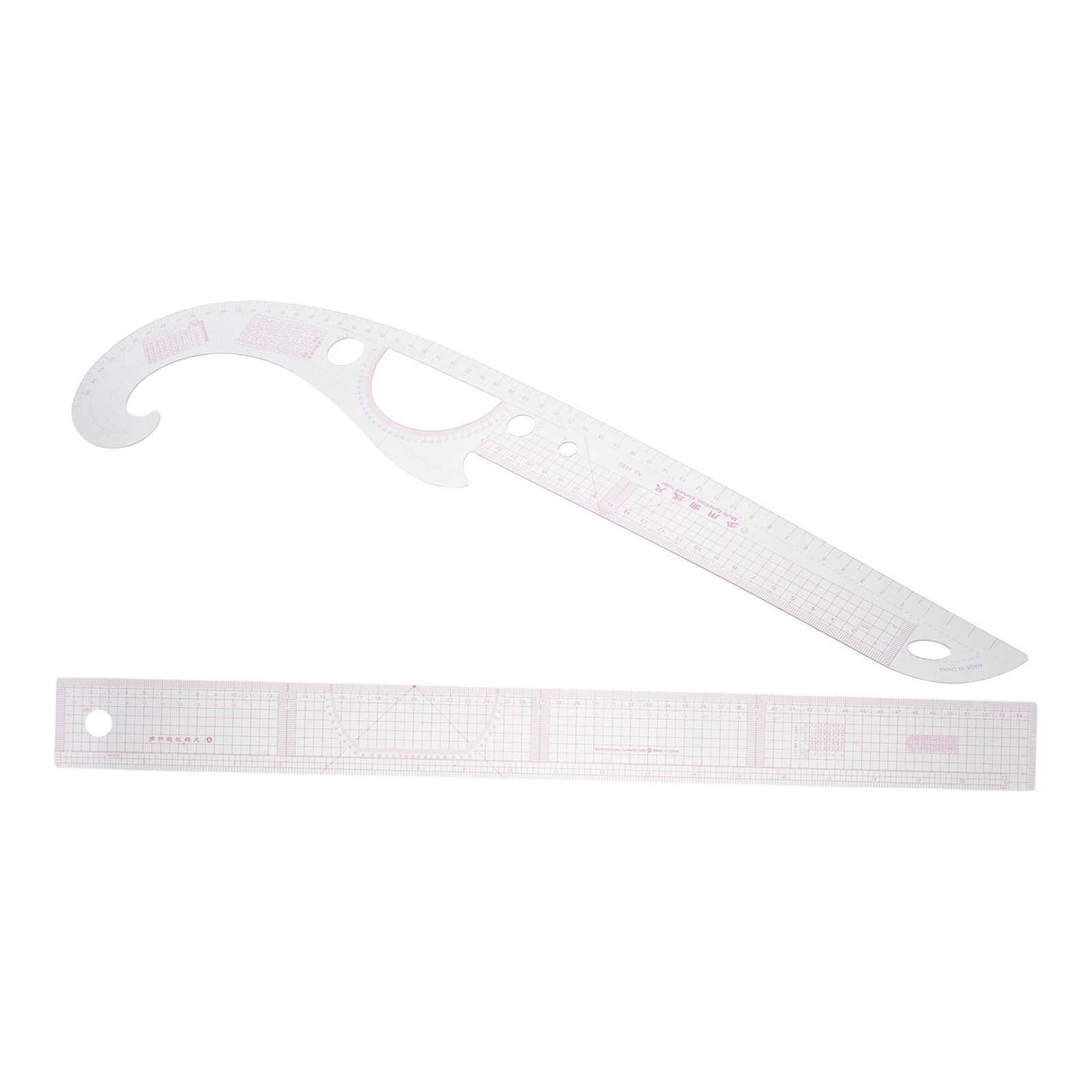WORGEOUS 1 Set Of Multi-Functional Sewing Ruler French Curve Ruler ...