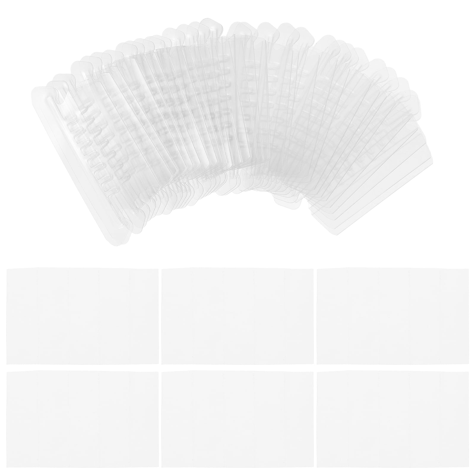 WORGEOUS 1 Set Of Clear File Folder Tabs Hanging File Folder Tabs File ...