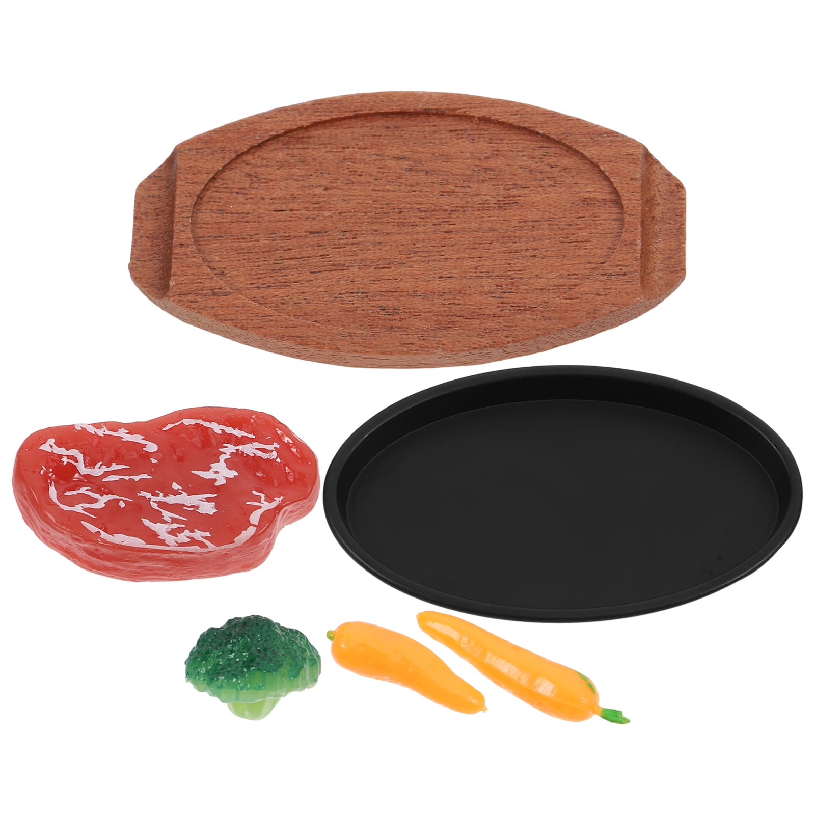 WORGEOUS 1 Set Of Realistic Miniature Food Fake Steak Model For ...