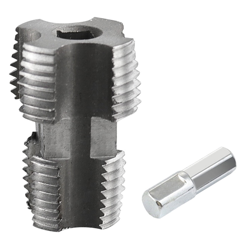 WORGEOUS 1 Set PVC Pipe Threader Tool Electric Drill Attachment ...