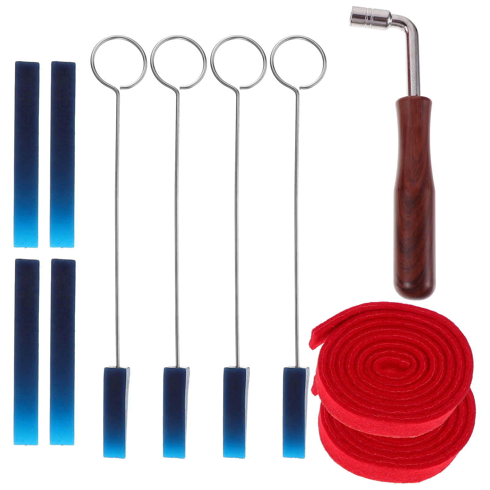 HOOWIFFY Piano Tuning Tools Kit Multi Color Durable Compact Easy to ...