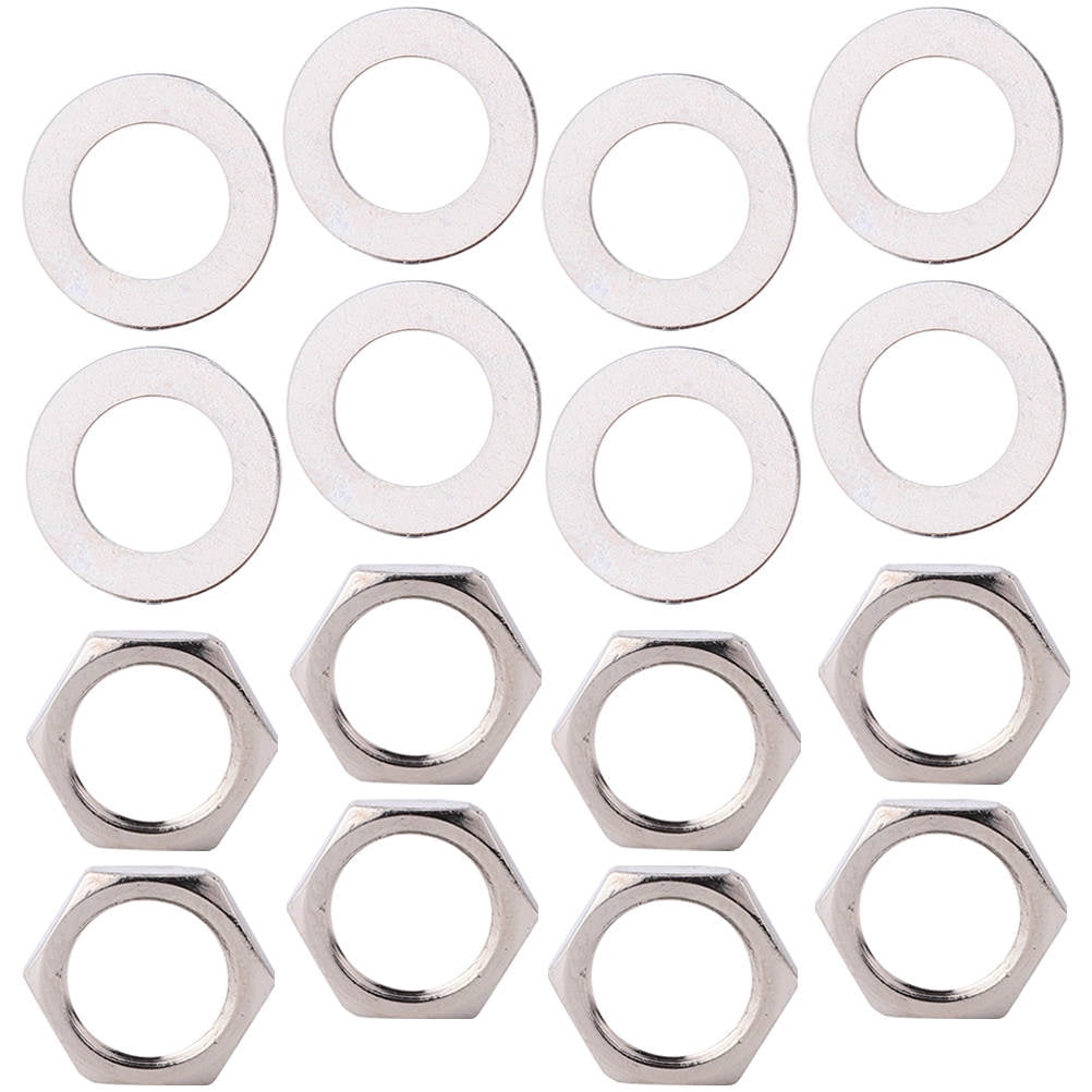 WORGEOUS 1 Set Potentiometer Nut and Gasket Potentiometer Nut Metric ...