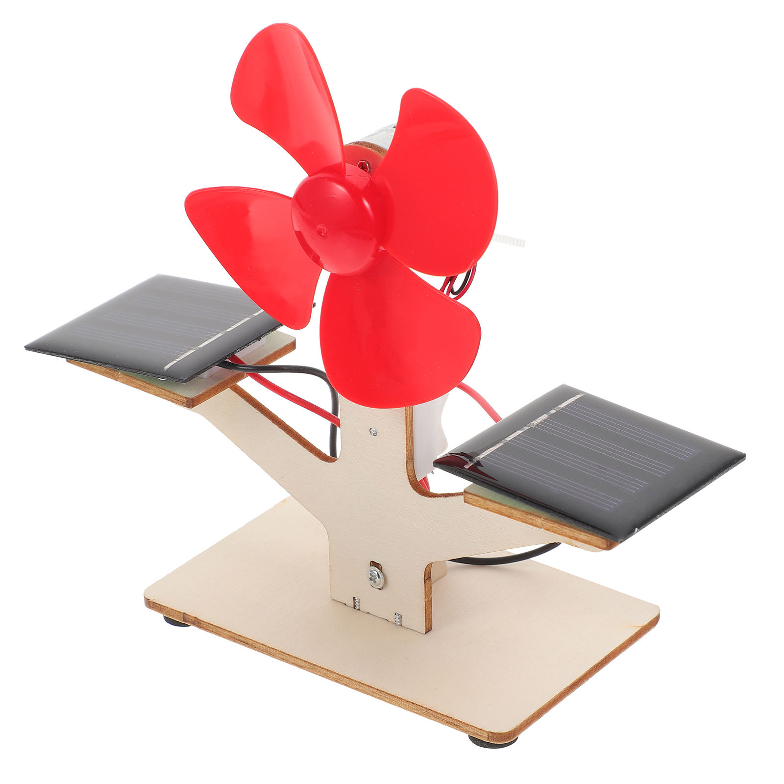 WORGEOUS 1 Set Solar Energy Toy Solar Power Fan Model for Children ...