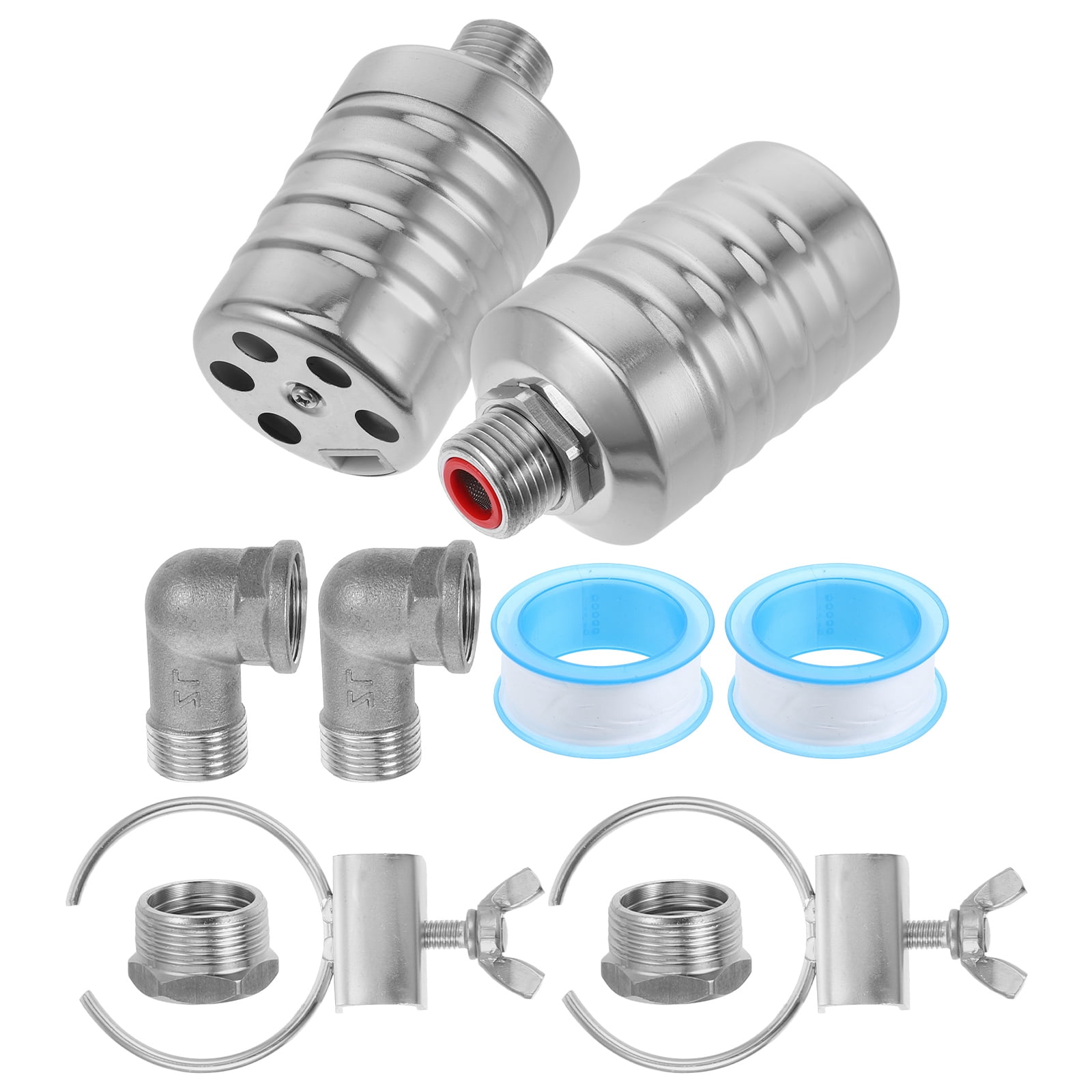 WORGEOUS 1 Set Stainless Steel Water Level Controller Float Valve ...