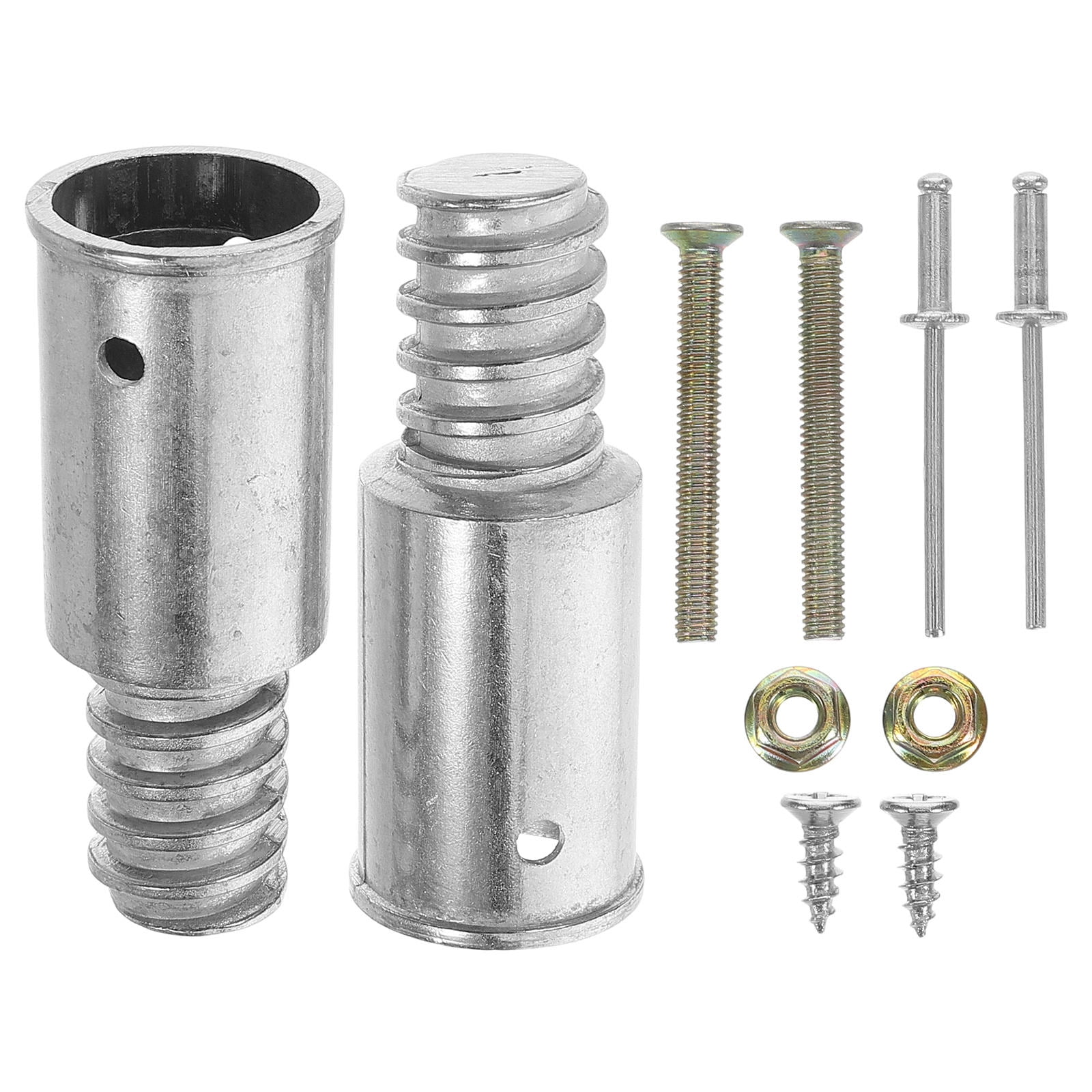WORGEOUS 1 Set Threaded Tip Repair Kit Broom Handle Threaded End ...