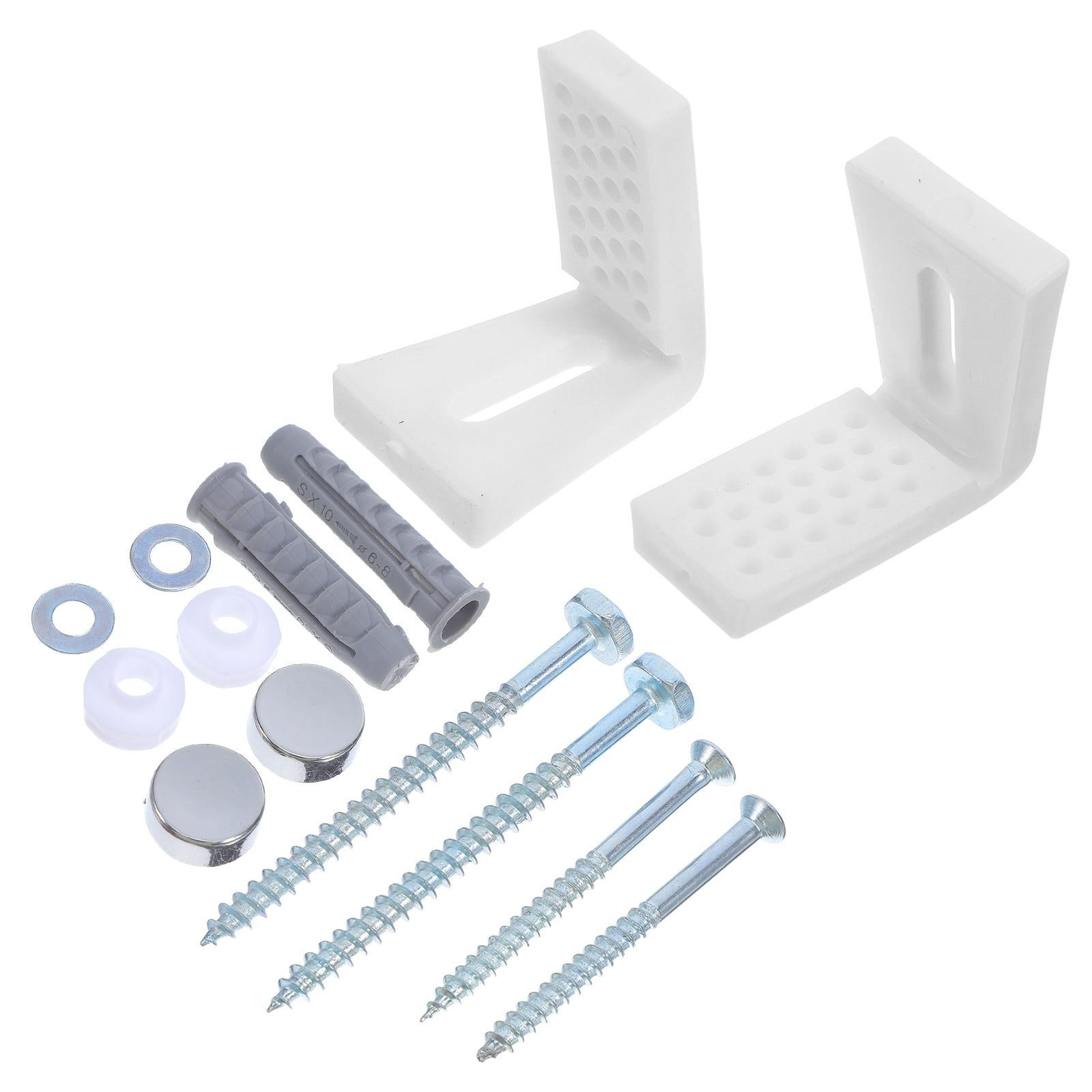 WORGEOUS 1 Set Toilet Seat Screws Replacement Kit for Secure ...