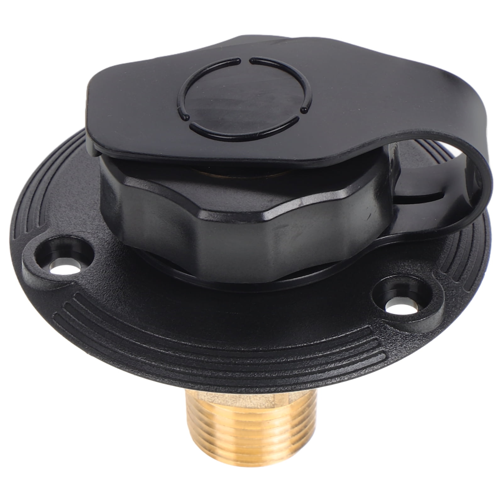HINTRMENT Metal Rv Inlet Brass 1 Set 2.8X2.8X2.4In - Walmart.com