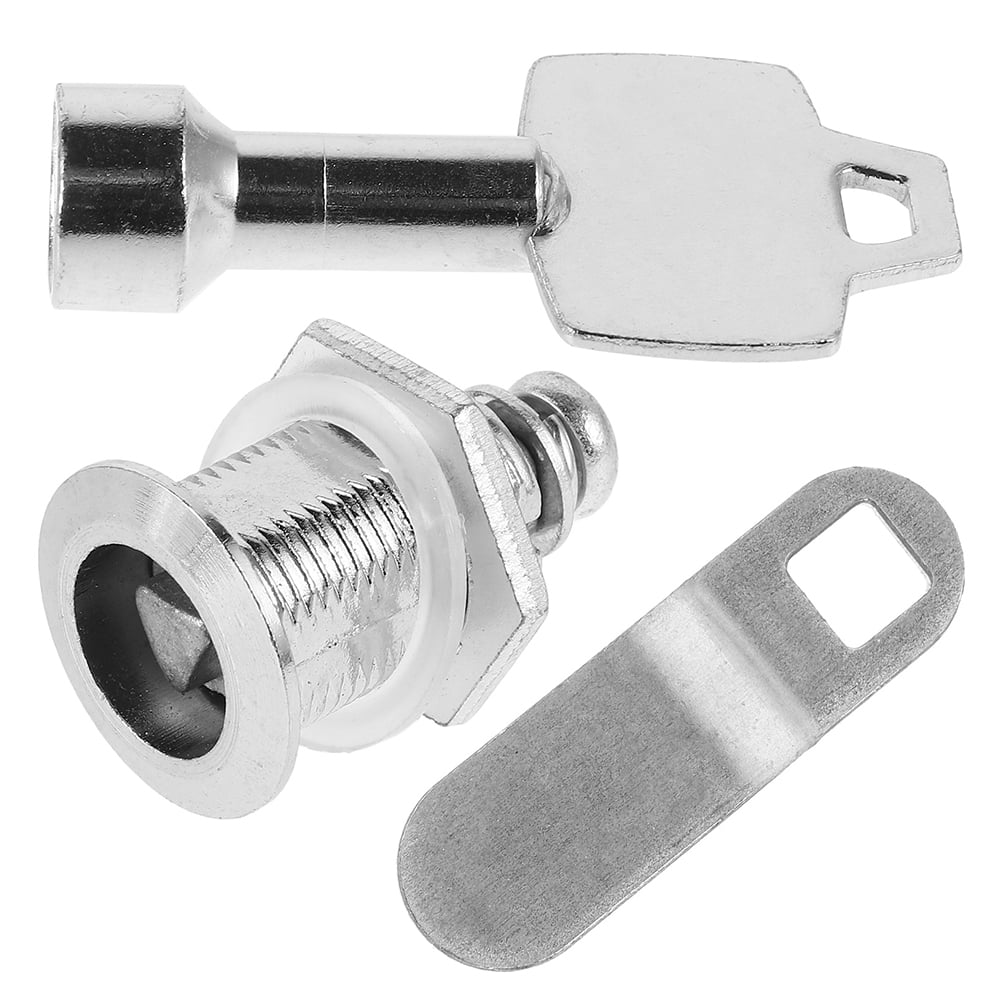 WORGEOUS 1 Set of Triangle lock Outdoor Peel Box Lock Trash Can Lock ...