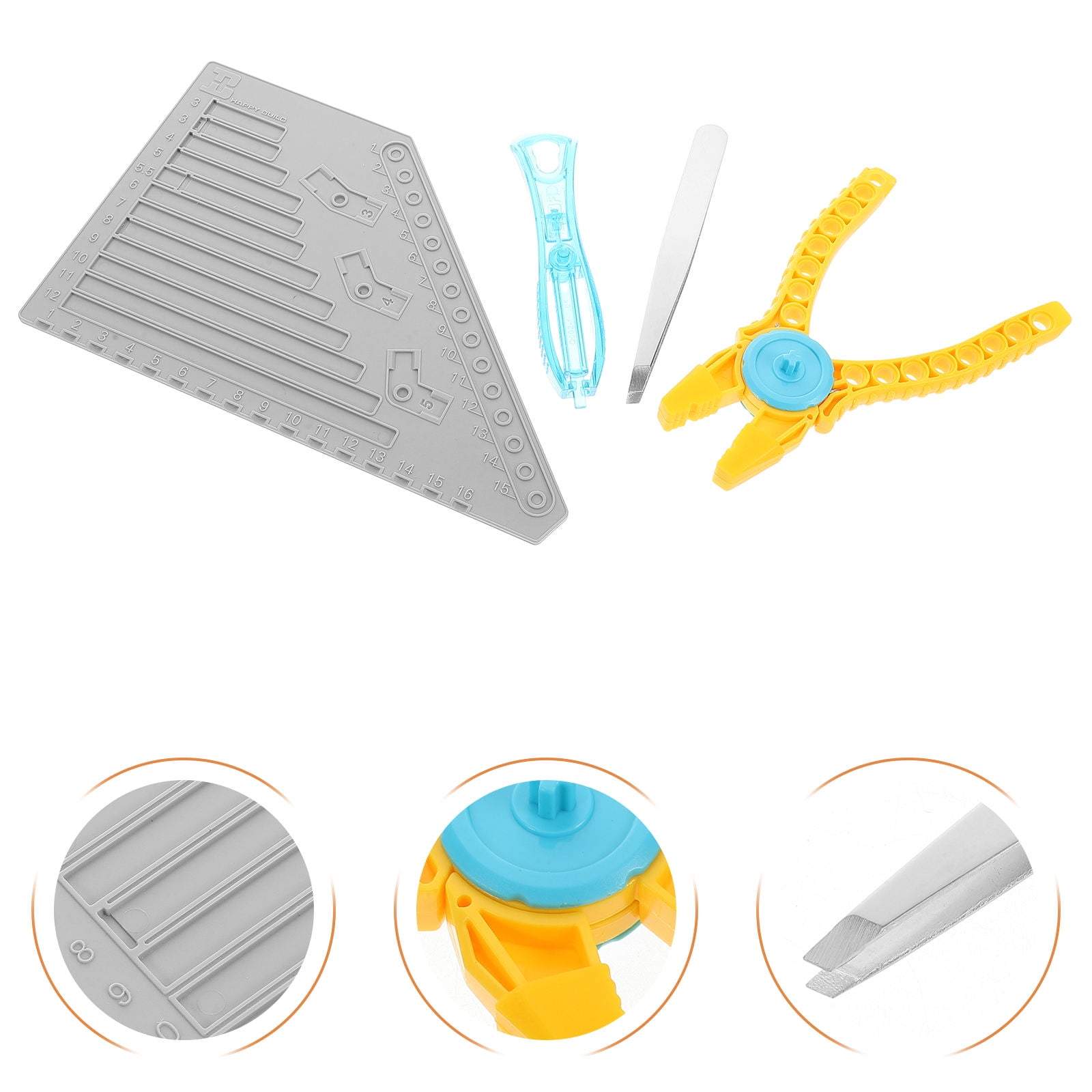 WORGEOUS 1 Set Versatile Building Brick Separator Tool Set With Brick ...