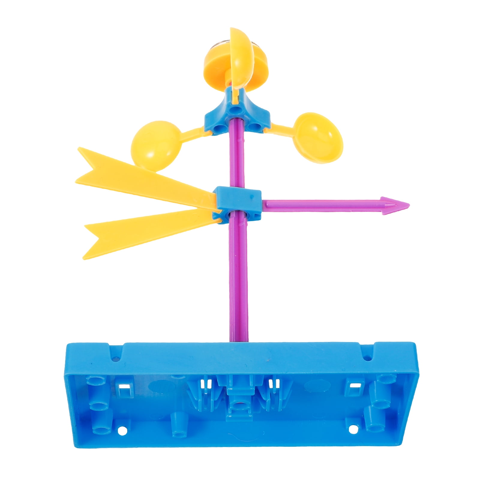 WORGEOUS 1 Set Wind Vane Toy Wind Vane DIY Assembly Toy Science ...